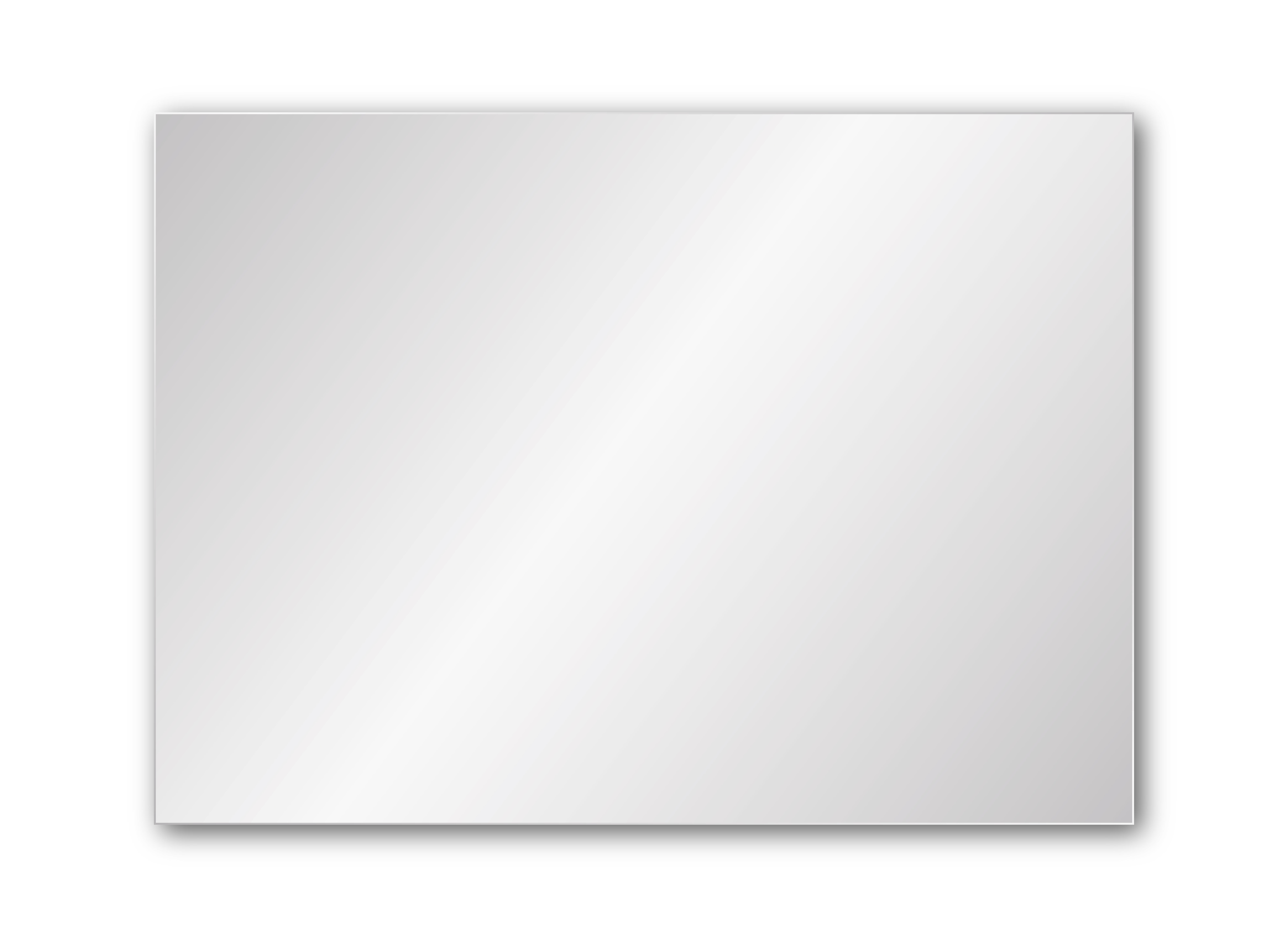 Espejo sin moldura rectangular Bisel A Medida 40x45.5 cm | Leroy Merlin