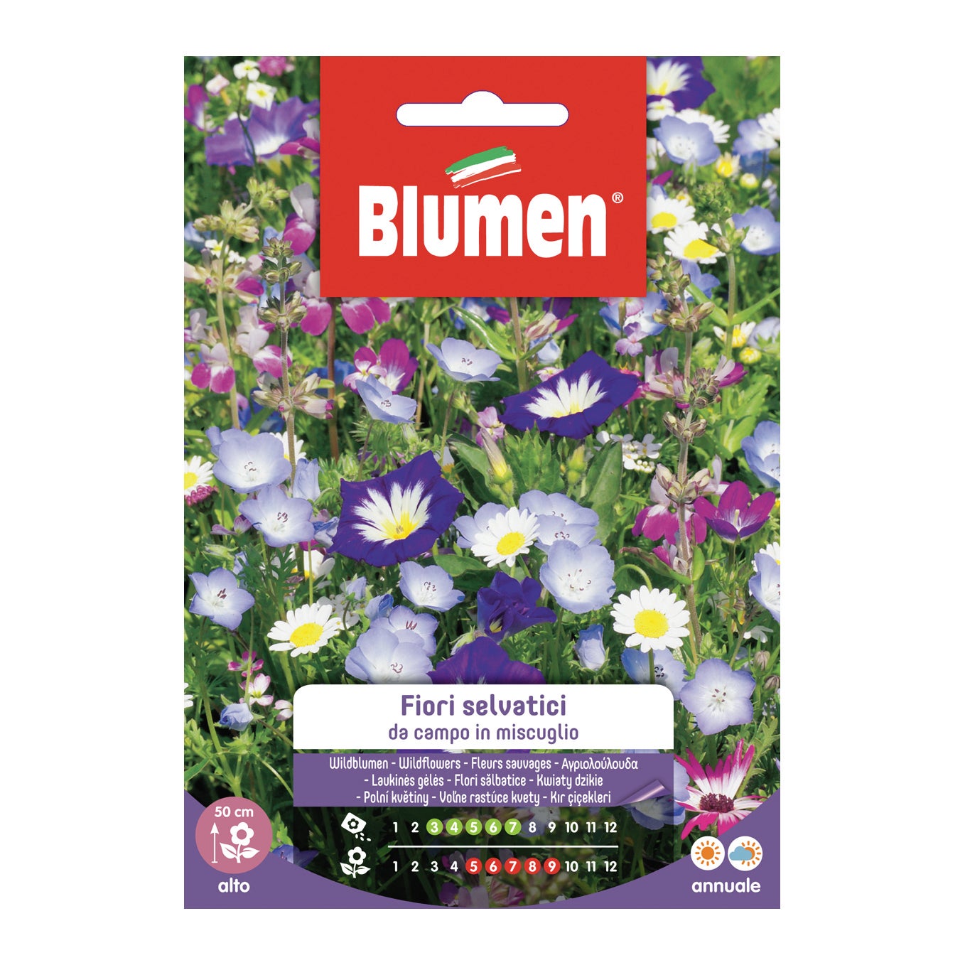 Semi per fiori selvatici da campo in miscuglio BLUMEN 1 g | Leroy Merlin