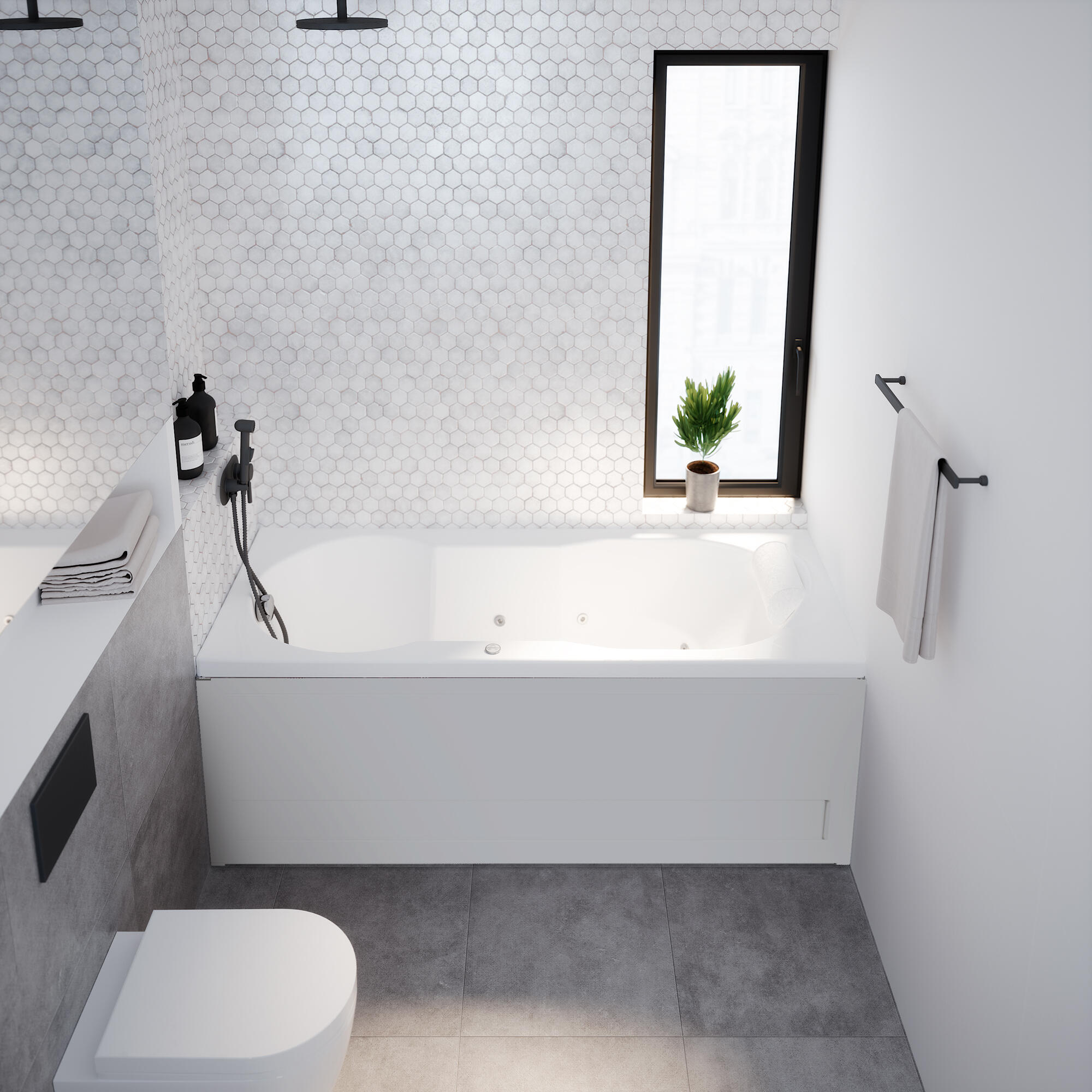 Combinaciones de azulejos para baños modernos | Leroy Merlin