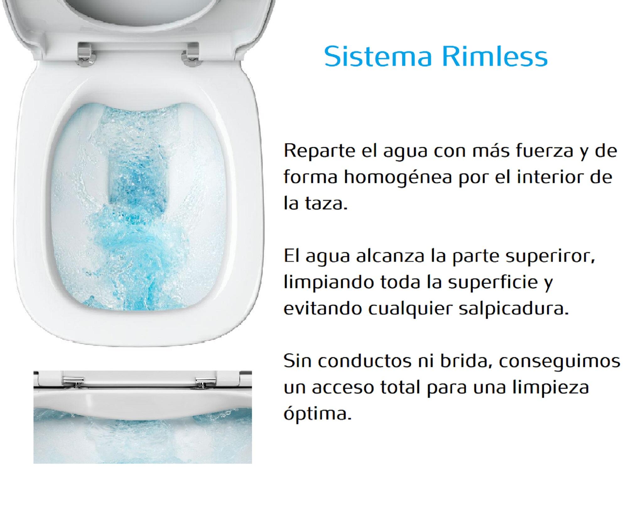 Pack WC ROCA Legacy con tapa amortiguada blanco | Leroy Merlin