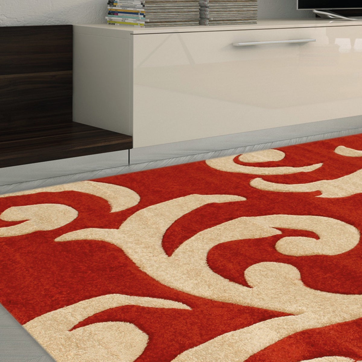 Tappeto Palazzo beige, L 170 x L 120 cm | Leroy Merlin