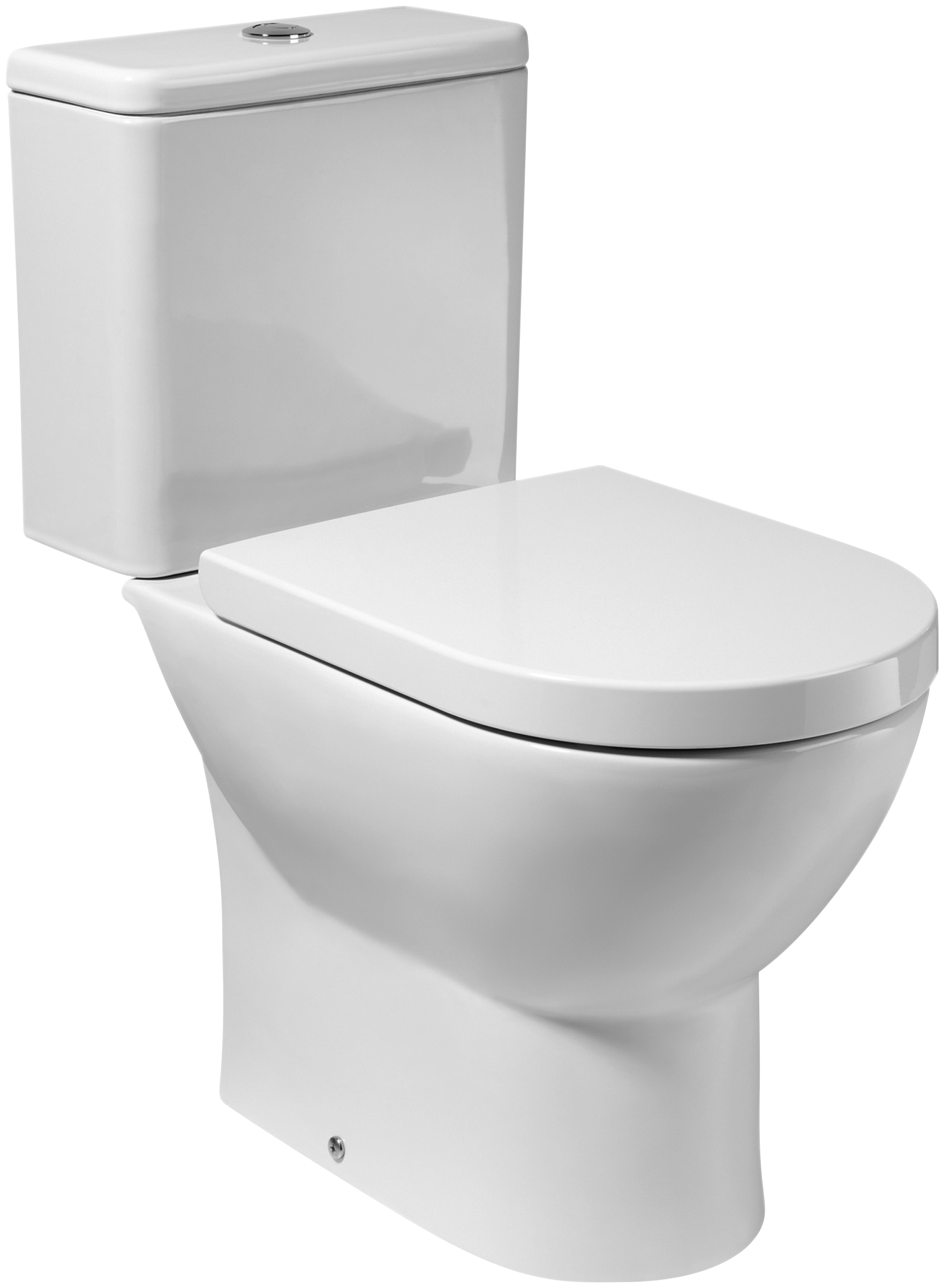 Pack WC ROCA Atis con tapa amortiguada | Leroy Merlin