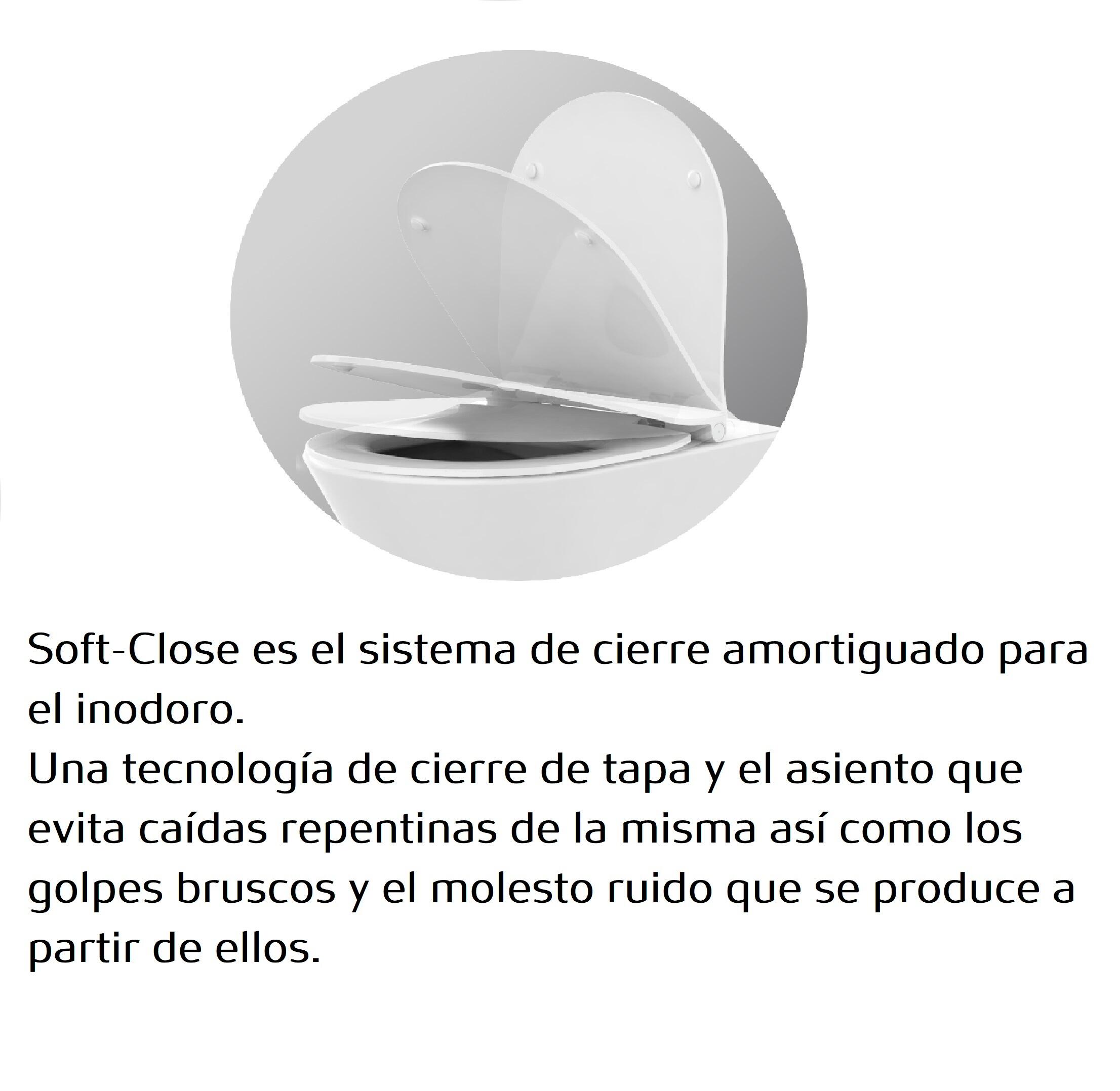 Pack WC ROCA Legacy con tapa amortiguada blanco | Leroy Merlin