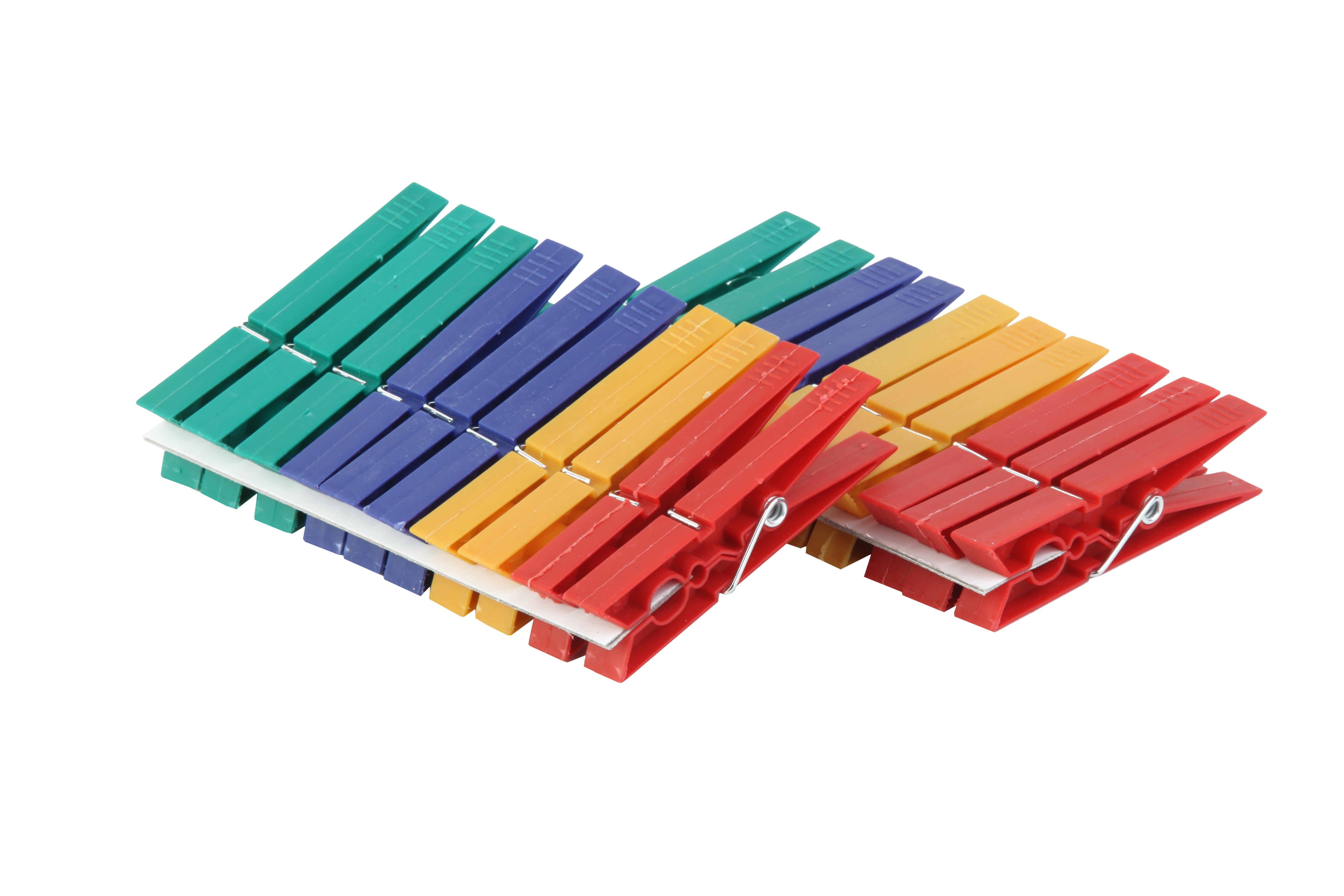 20 pinzas para tender de 80 mm multicolor | Leroy Merlin