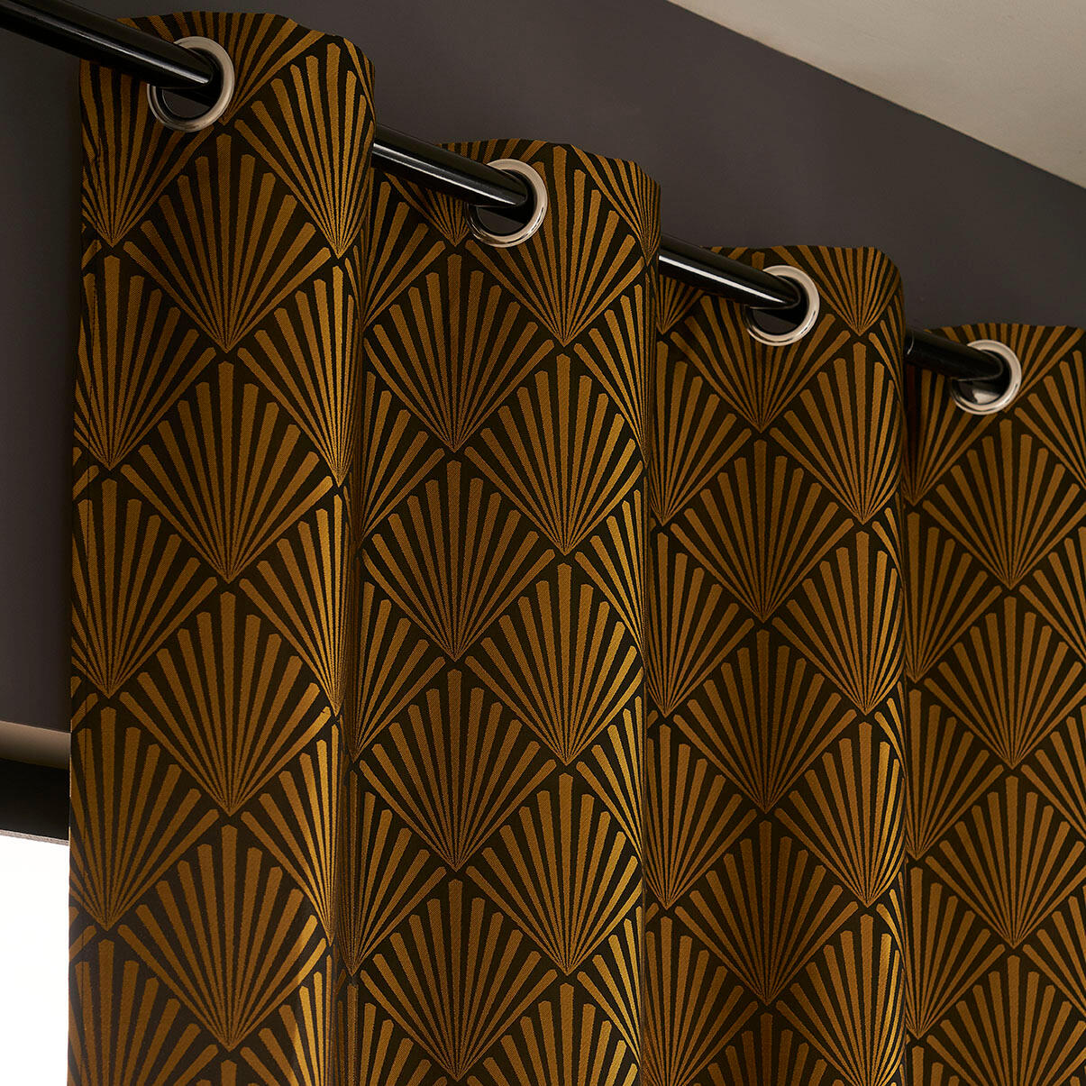 En cadeau, des rideaux chics pour intérieur art déco | Leroy Merlin