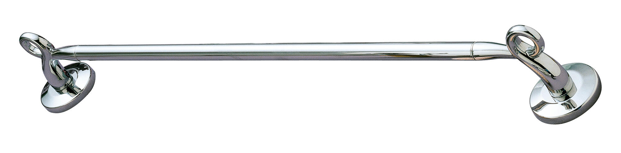 Toallero Bolero cromado brillante 41x5.5 cm | Leroy Merlin