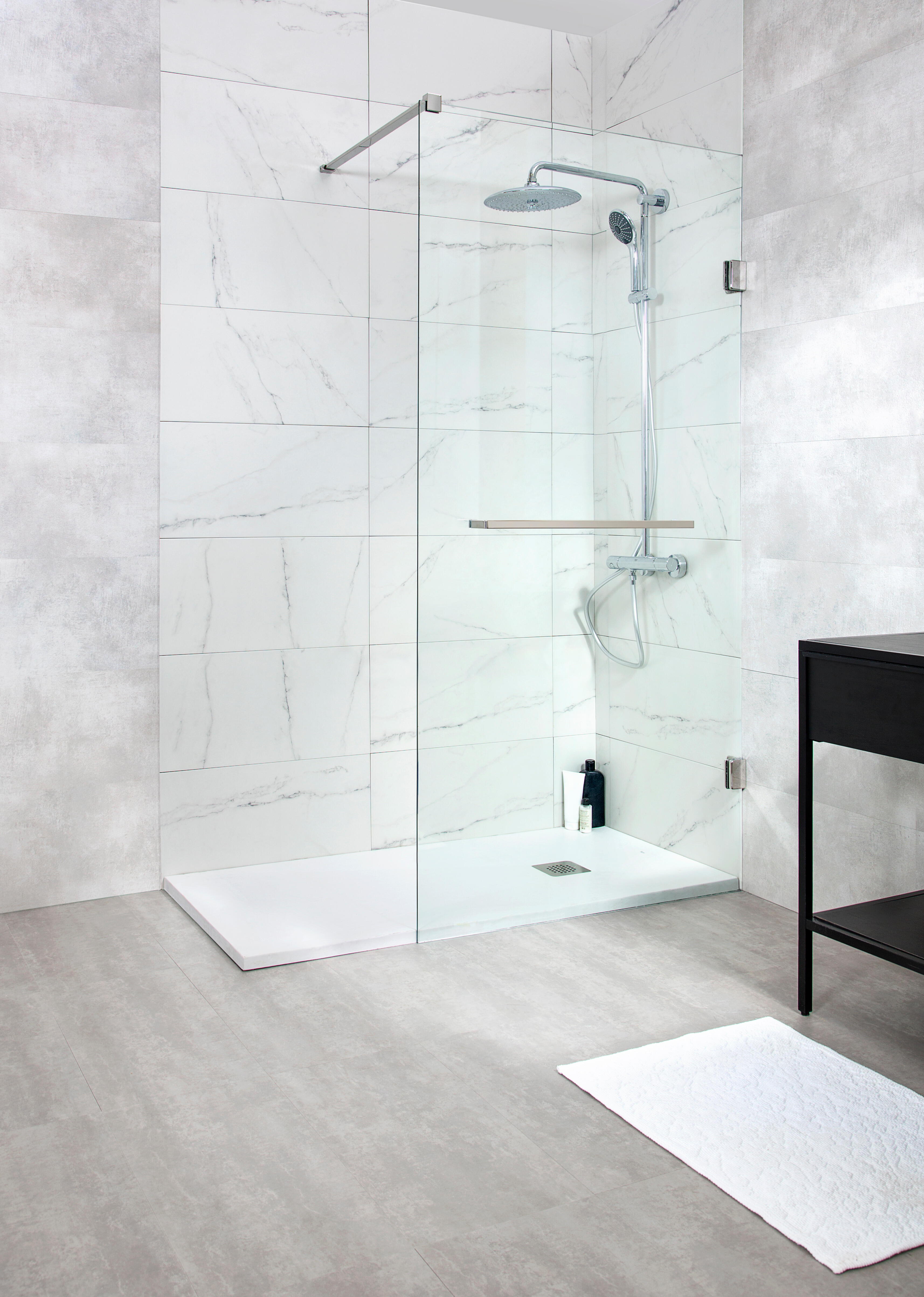 Panel de ducha Legacy perfil 100x200cm | Leroy Merlin