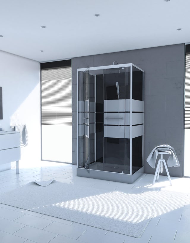 Cabina ducha rectangular: instalación fácil y mantenimiento rápido