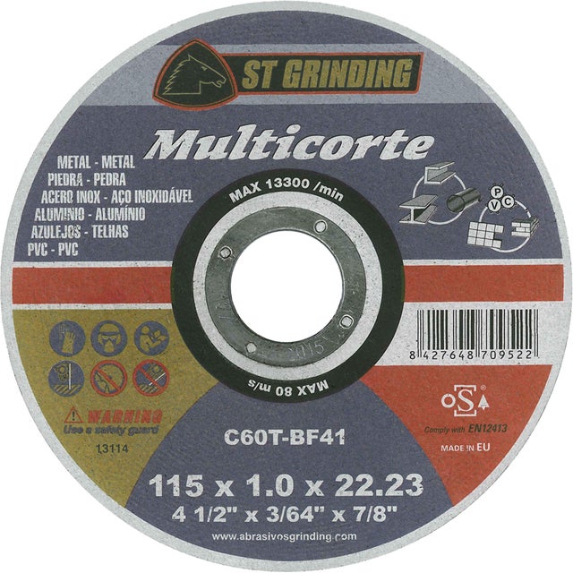 Discos de corte 115 mm: compra online | Leroy Merlin