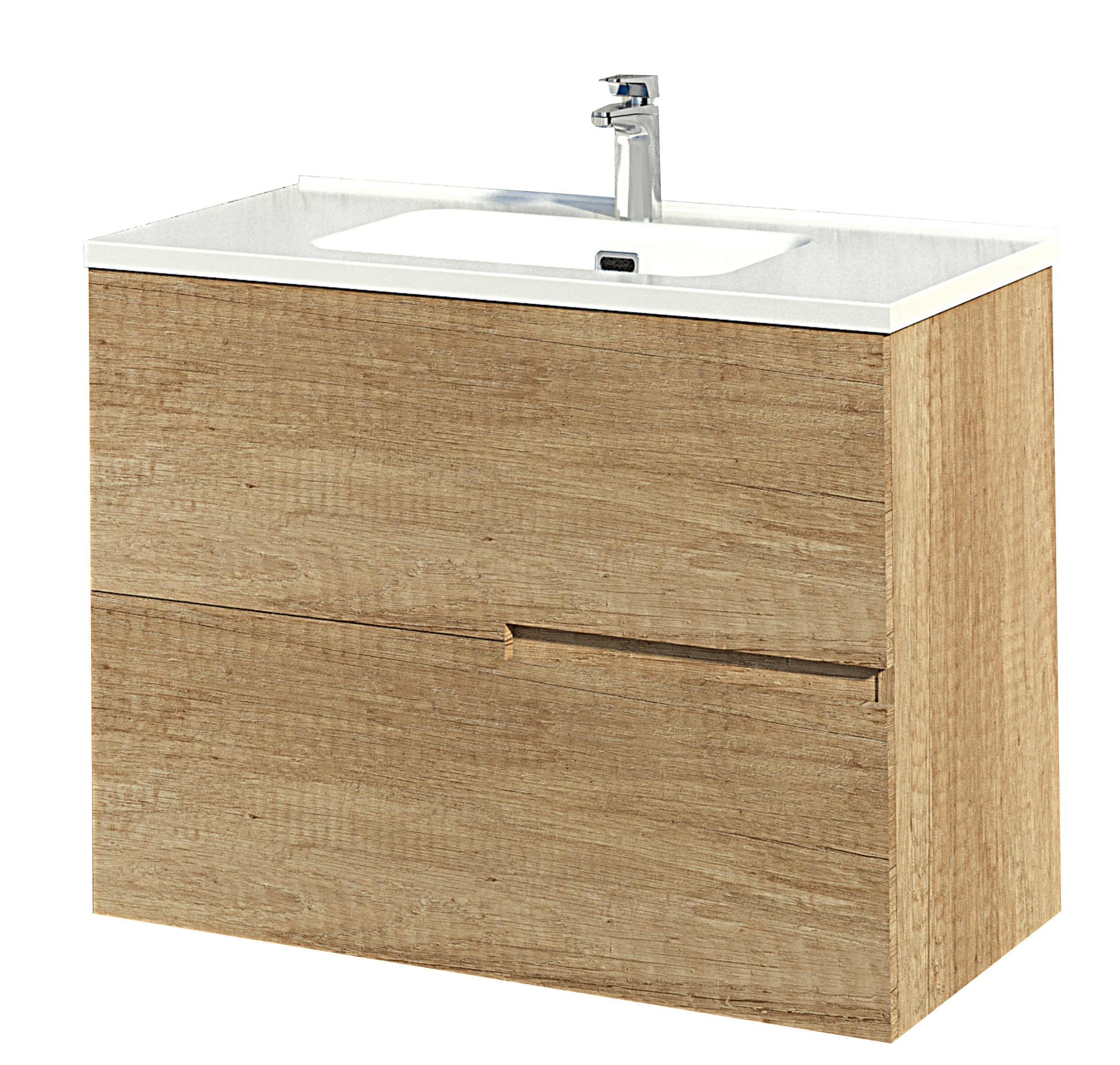 Mueble de baño Alda olmo 70x40 cm | Leroy Merlin