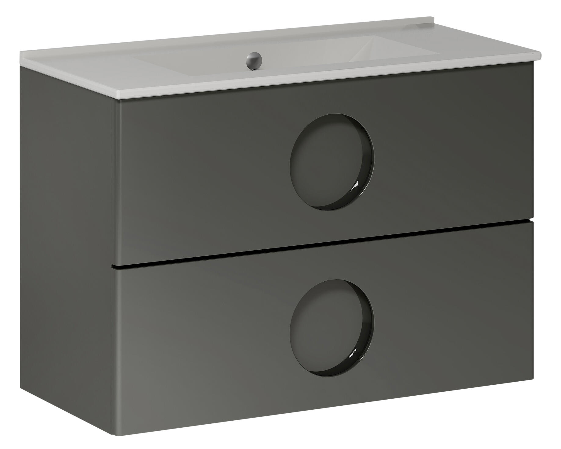 Mueble de baño Sphere grafito 70x40 cm | Leroy Merlin