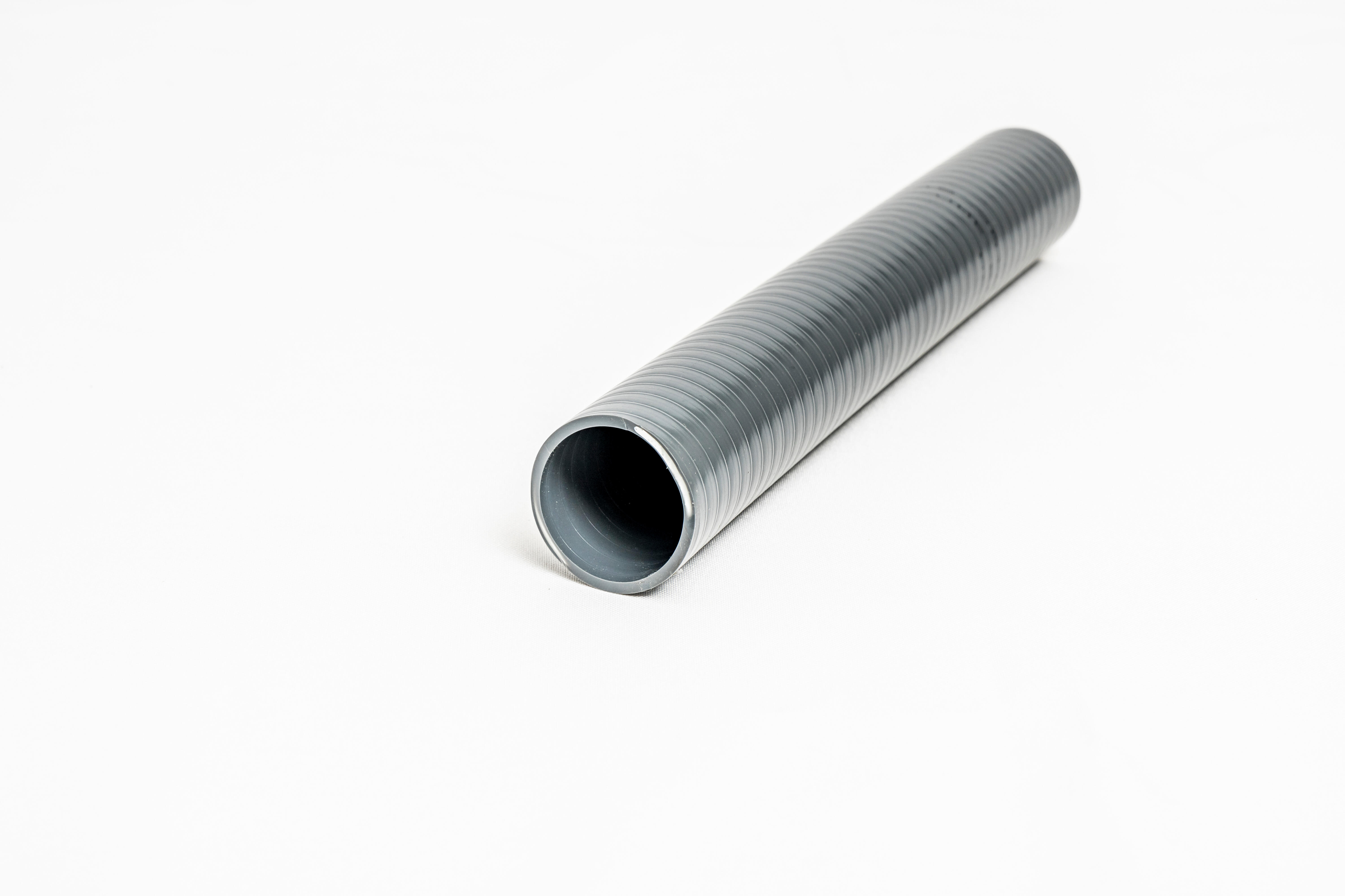 Rollo pvc evacuacion flexible 32mm 25m gris | Leroy Merlin
