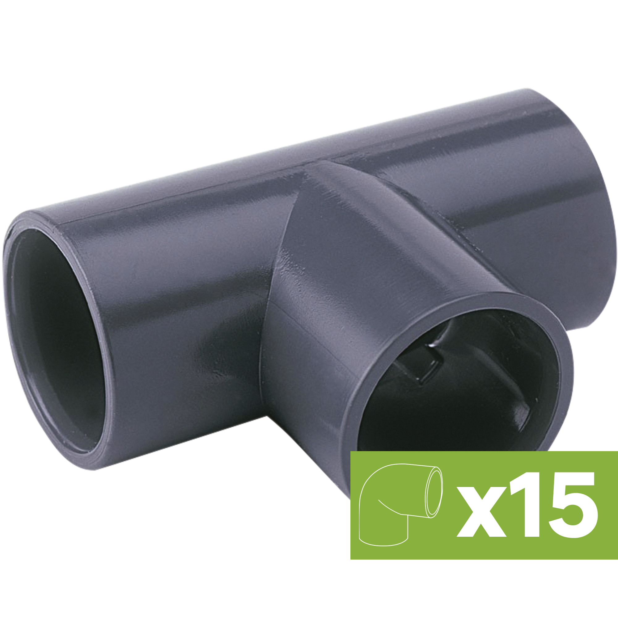 Lote 15 te lisa pvc presión ø 32 mm 90 h - Elmandela