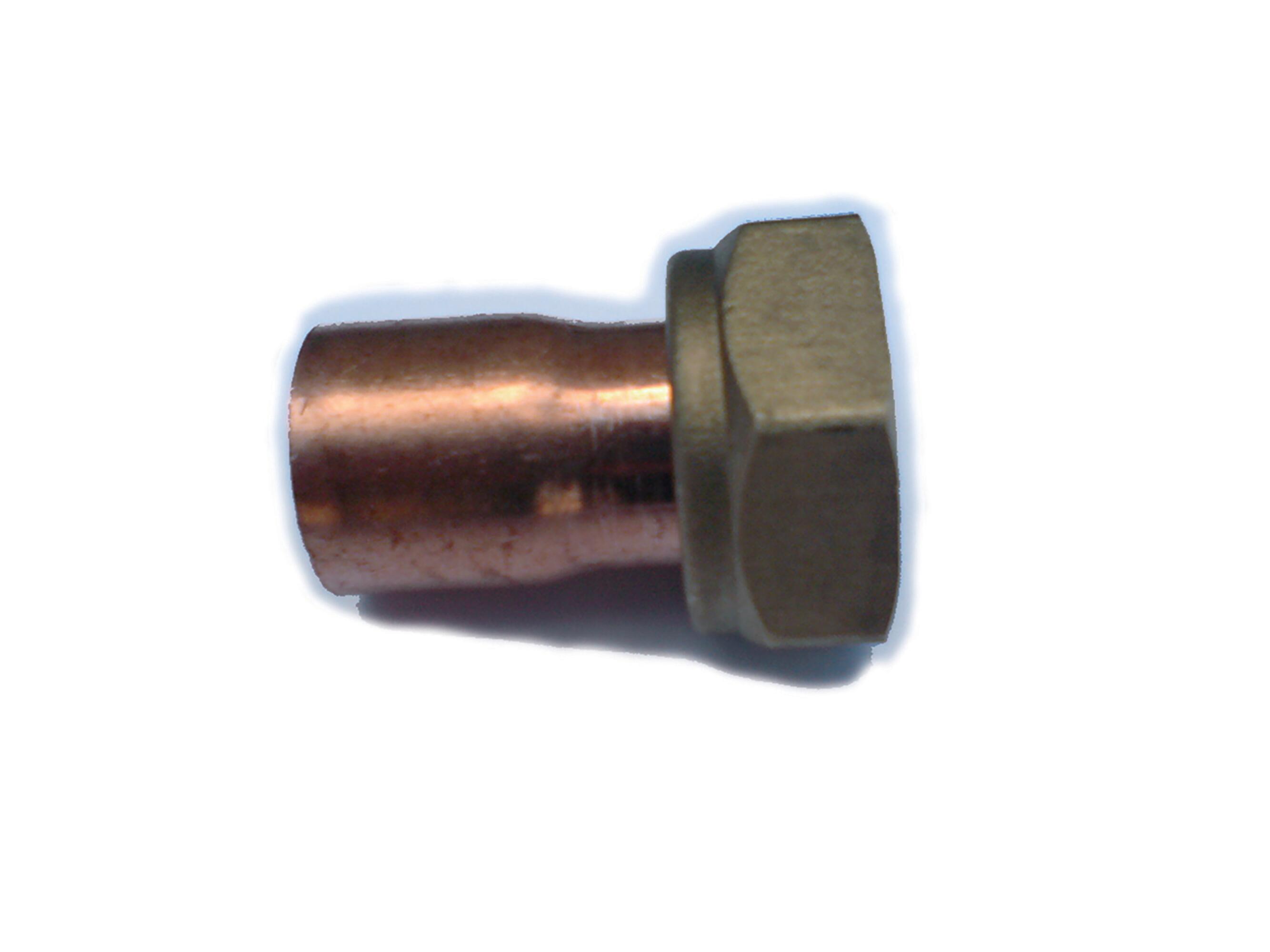 Racor loco recto cobre 3/4-22 mm | Leroy Merlin