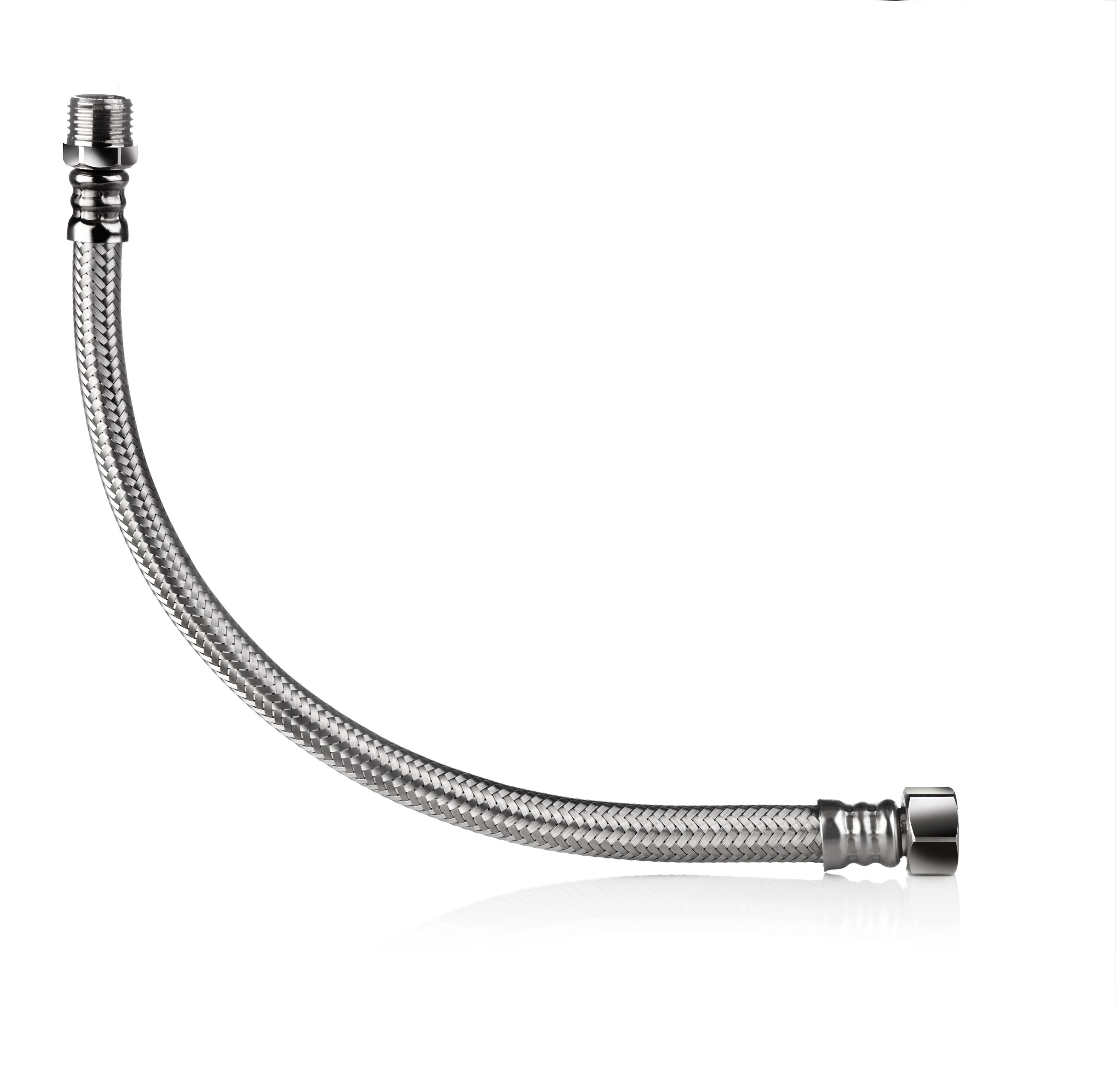 Latiguillo EQUATION 50cm M1/2-H1/2 DN13 INOX | Leroy Merlin