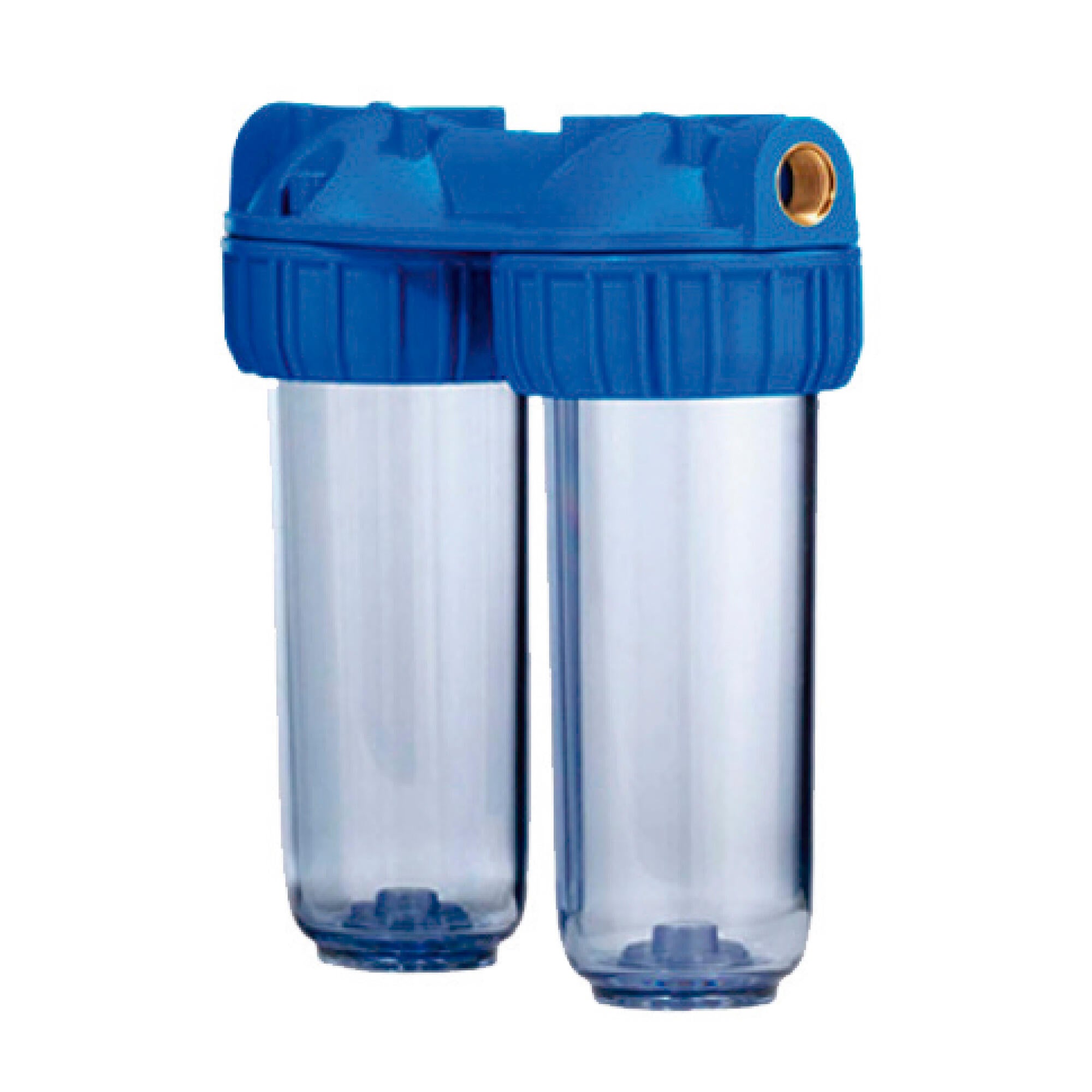 Kit de filtración doble 10" con conexiones 3/4" "OPTIMA ECO" | Leroy Merlin