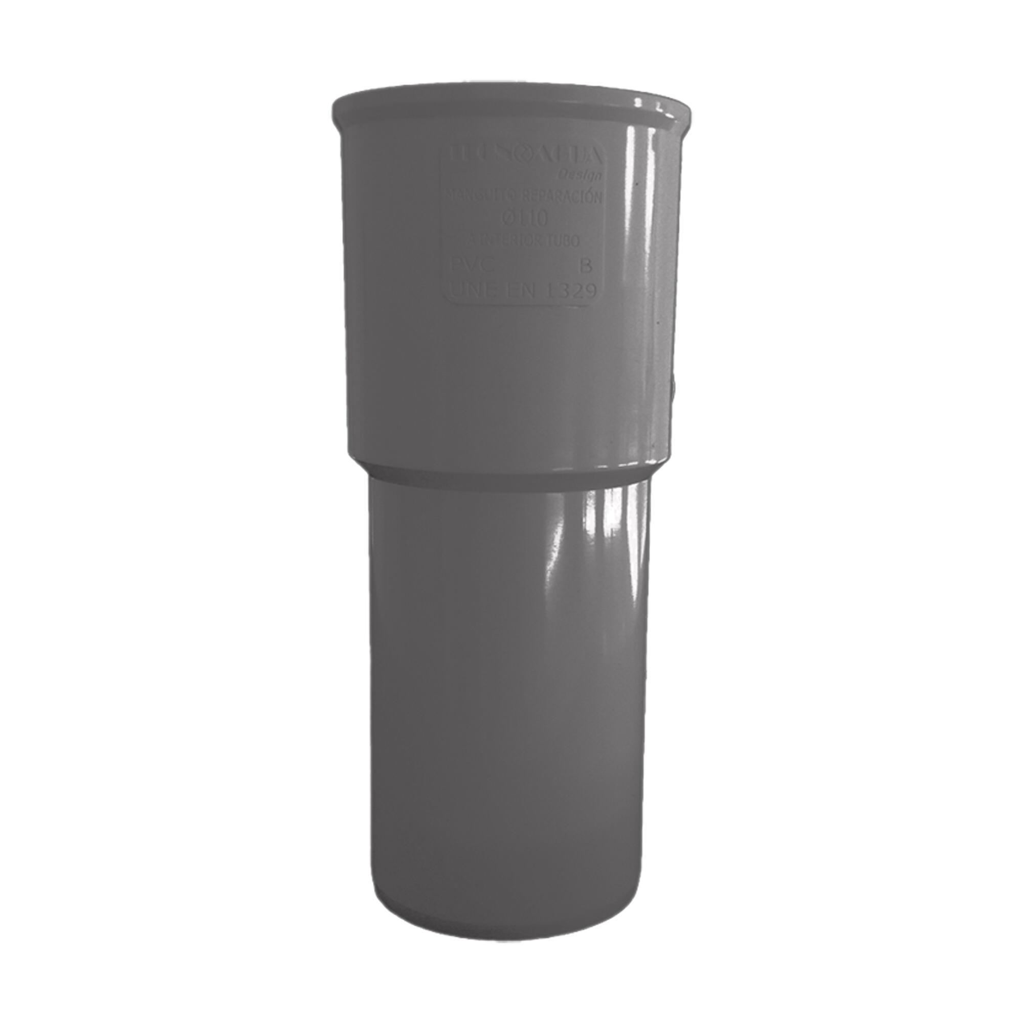 Manguito de reparación 110 mm de diámetro a interior tubo pvc | Leroy Merlin