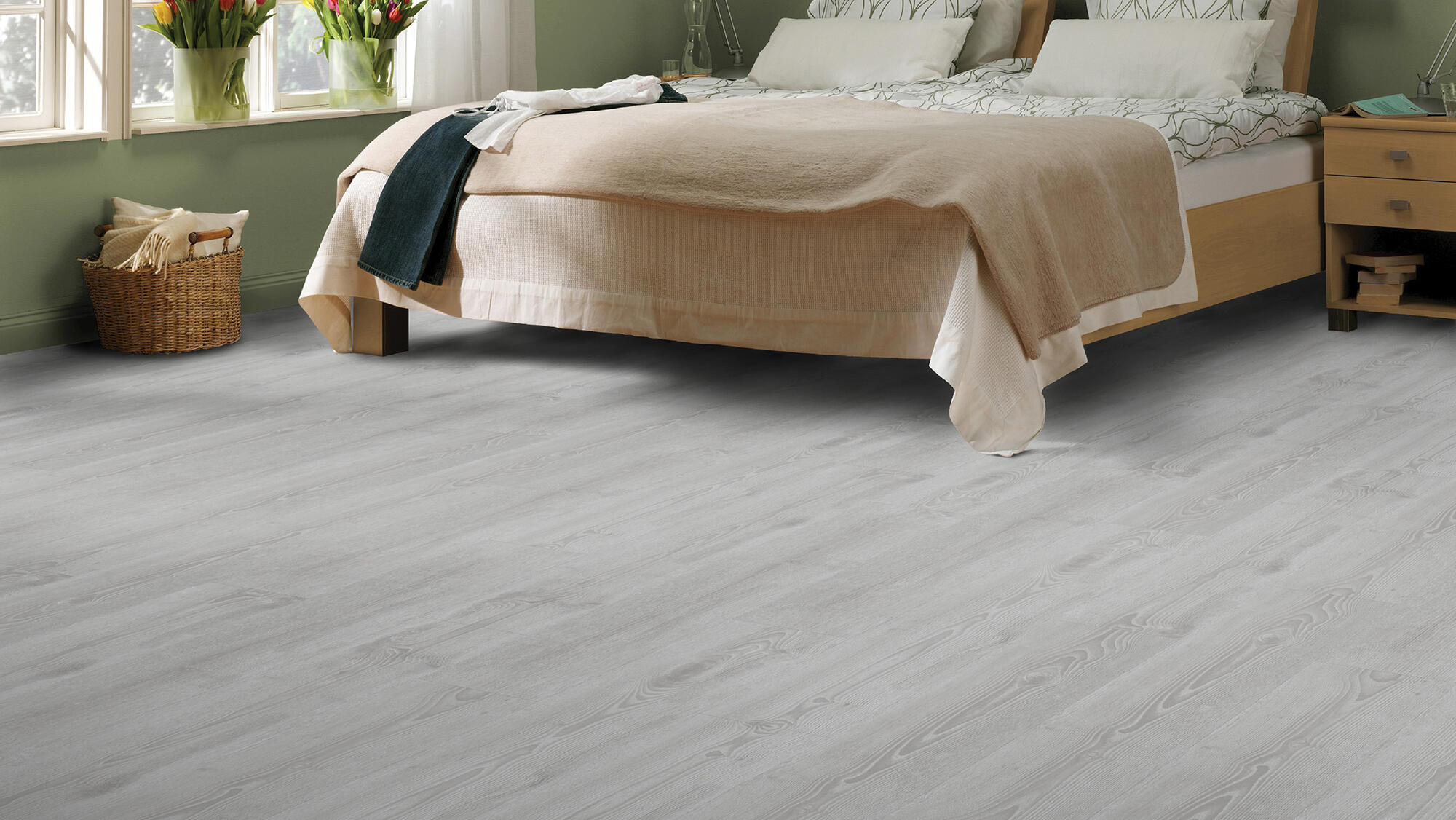 Suelo vinílico LVT click TARKETT Intenso Extrem 5mm Scan Grey | Leroy Merlin