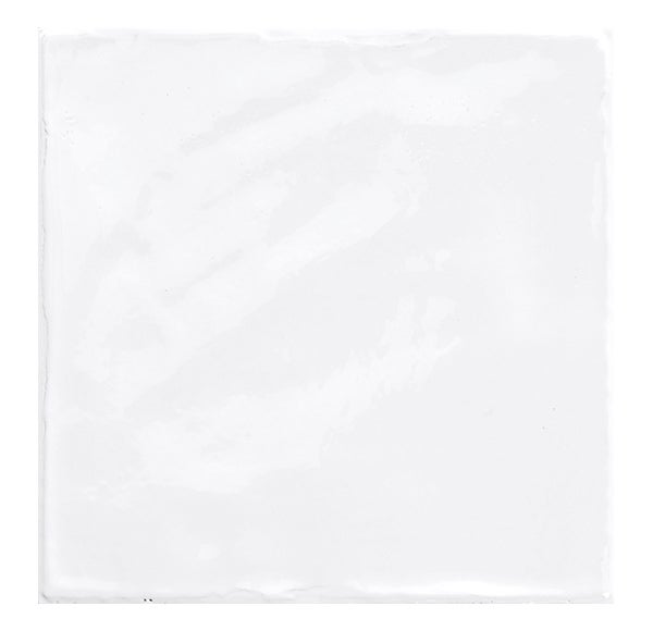 Azulejo cerámico Vitta efecto zellige blanco 20x20 cm | Leroy Merlin