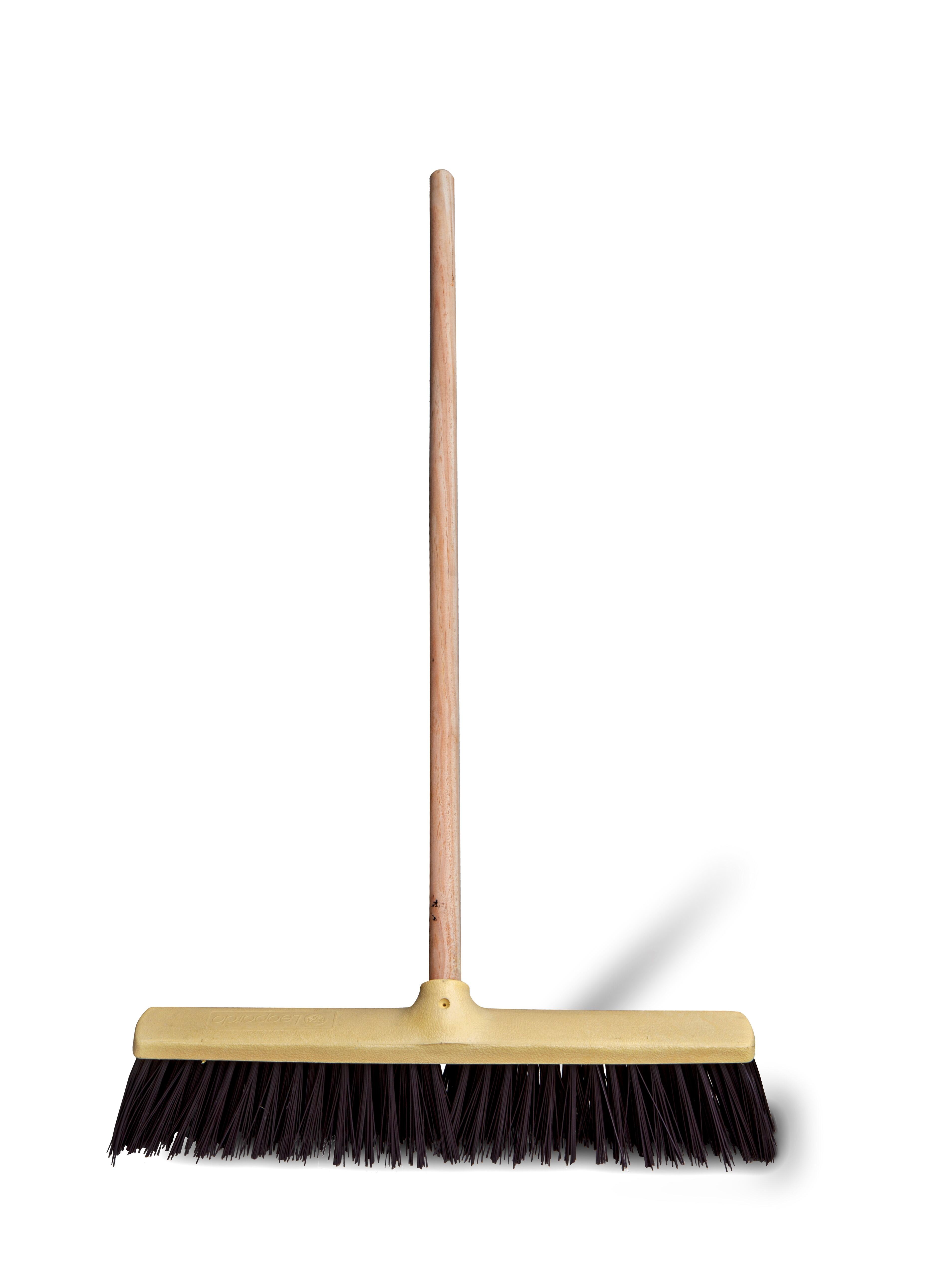 Escobón barrendero 50 cm con mango madera 120 cm | Leroy Merlin