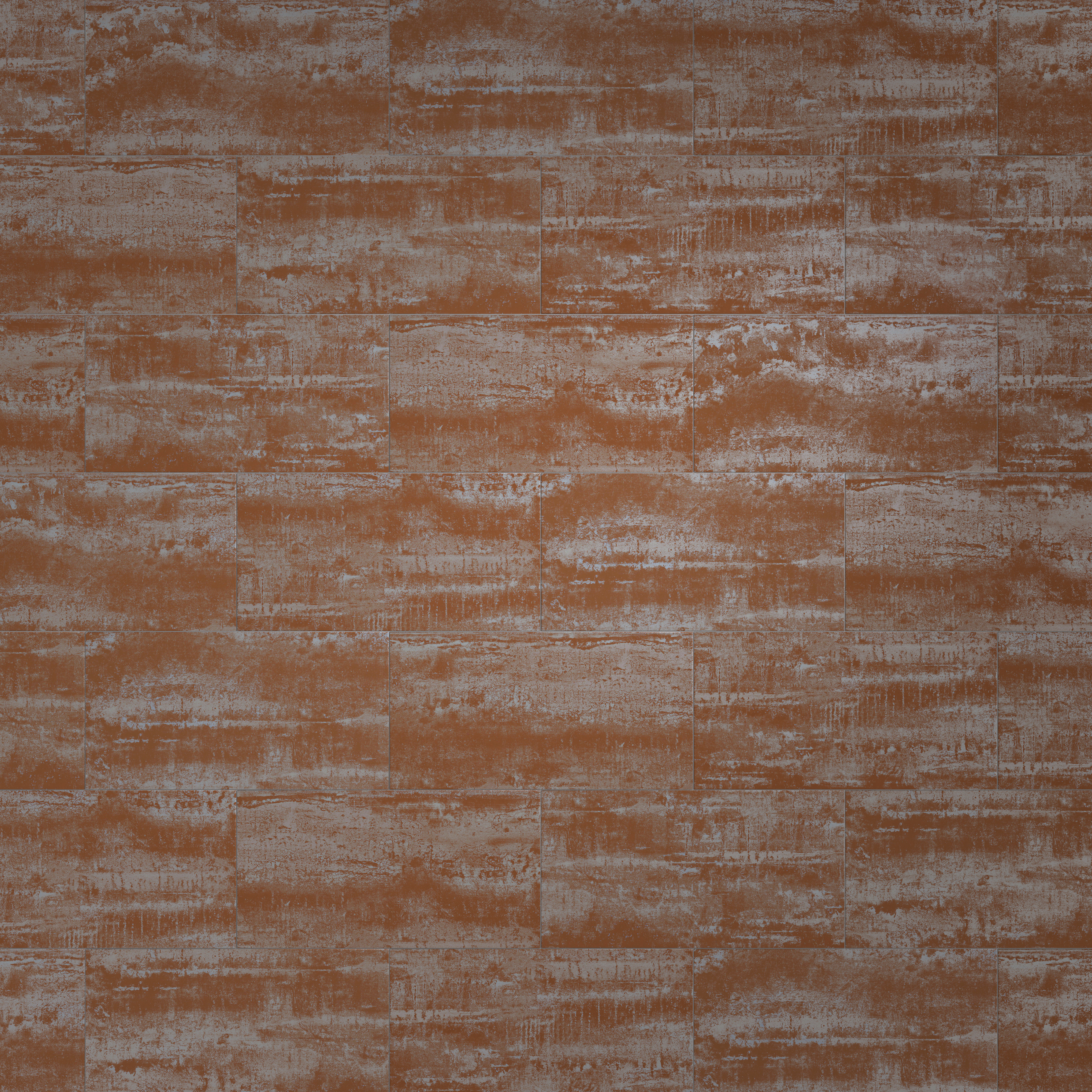 Pack de 4 Rodapiés porcelánico Jupiter 31.6x8 cm metal oxido ARTENS ...