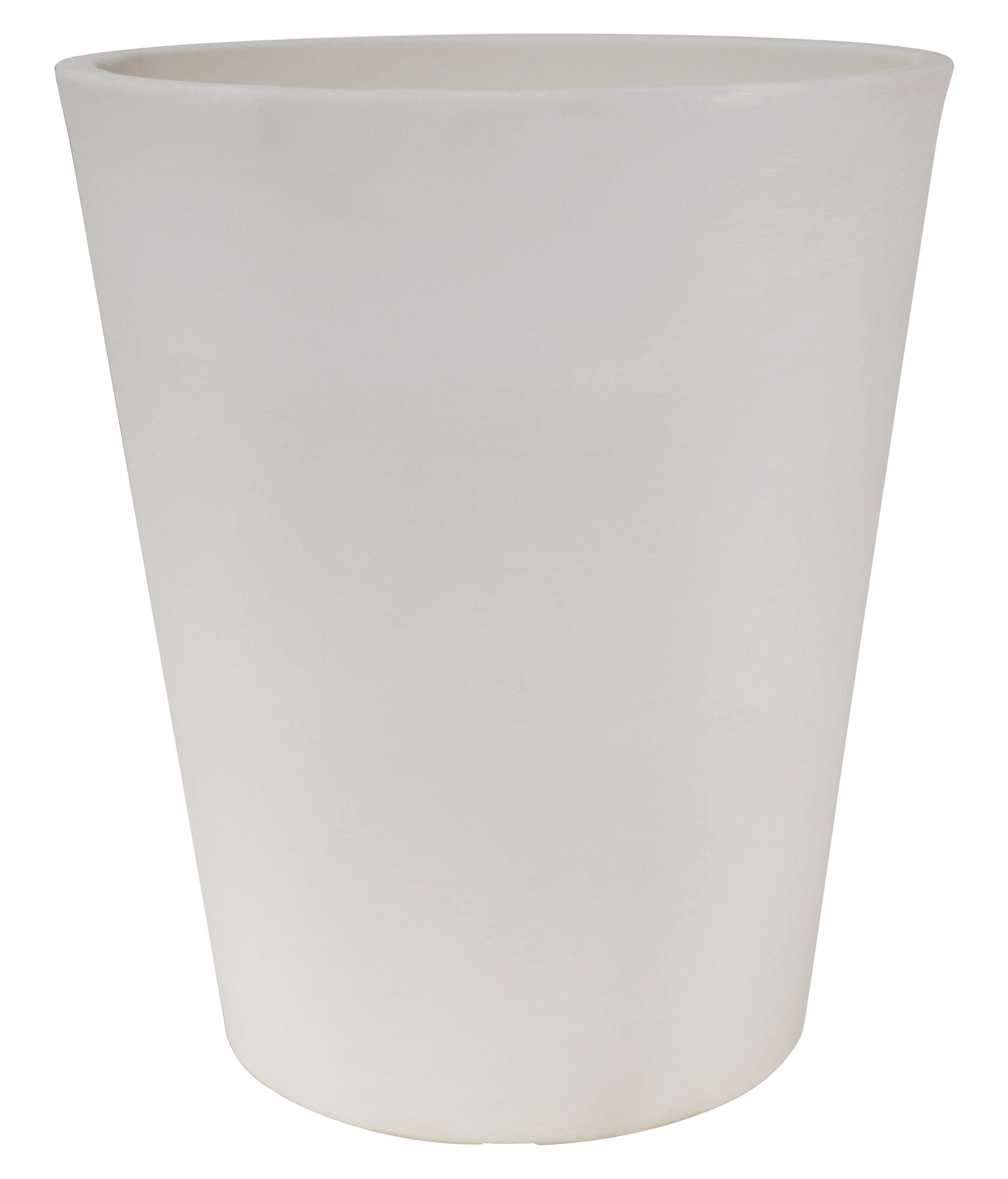 Maceta De Plástico Gerbera Blanco ø 45x54 Cm Leroy Merlin