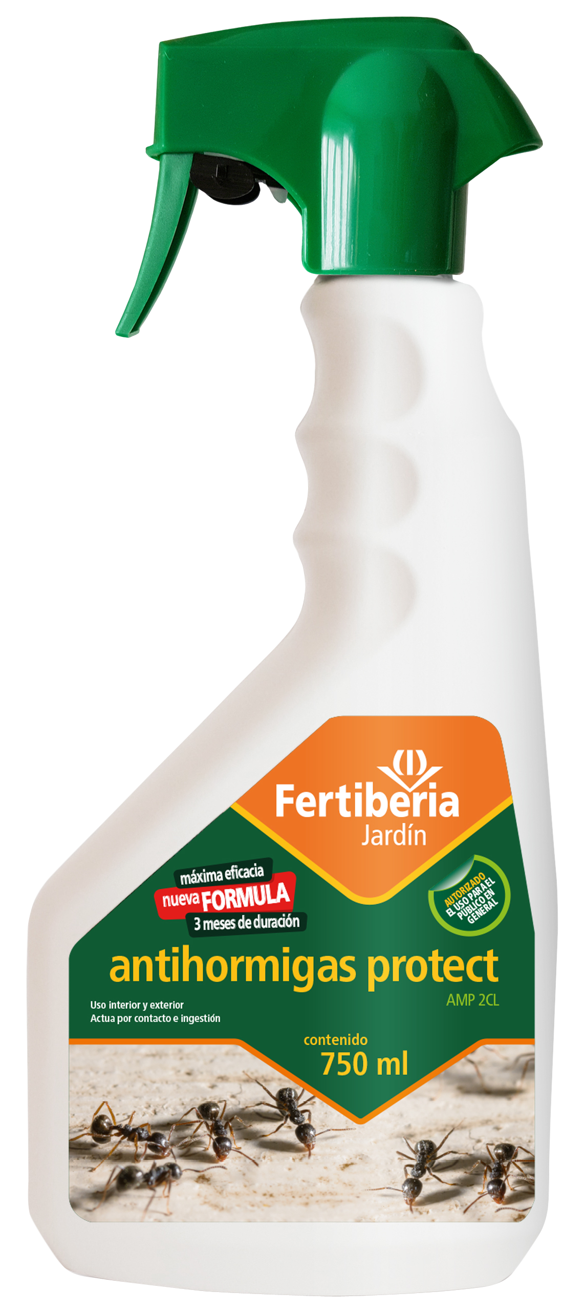 Insecticida anti hormigas Fertiberia 0,75L efecto inmediato y larga ...
