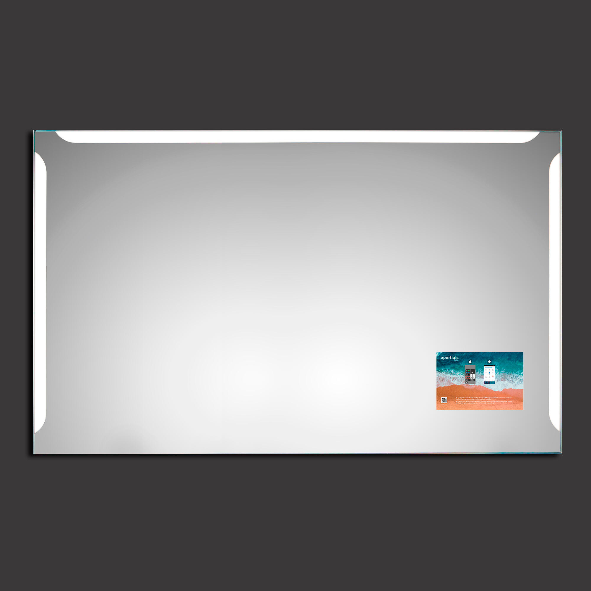 Espejo de baño con luz LED Alice 140x80cm | Leroy Merlin