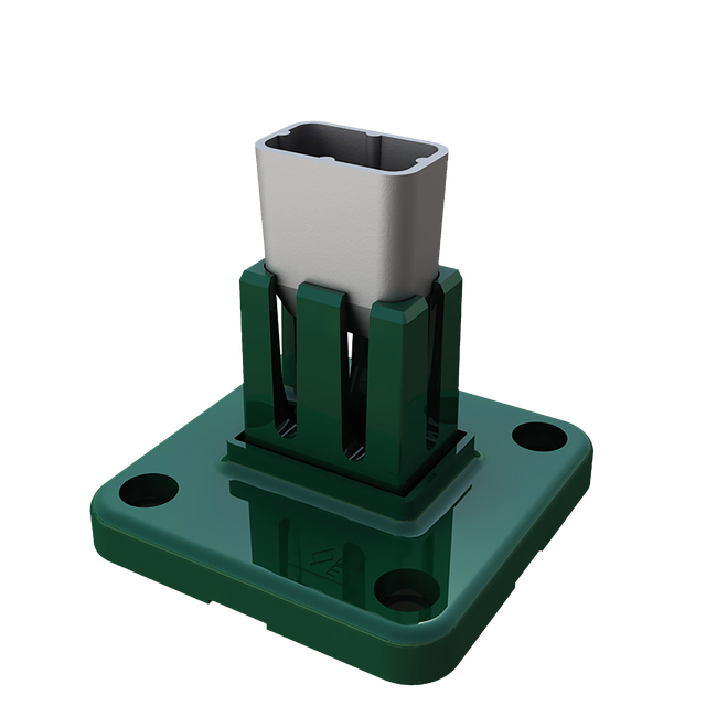 Poste de hormigón: Resistencia y fácil instalación