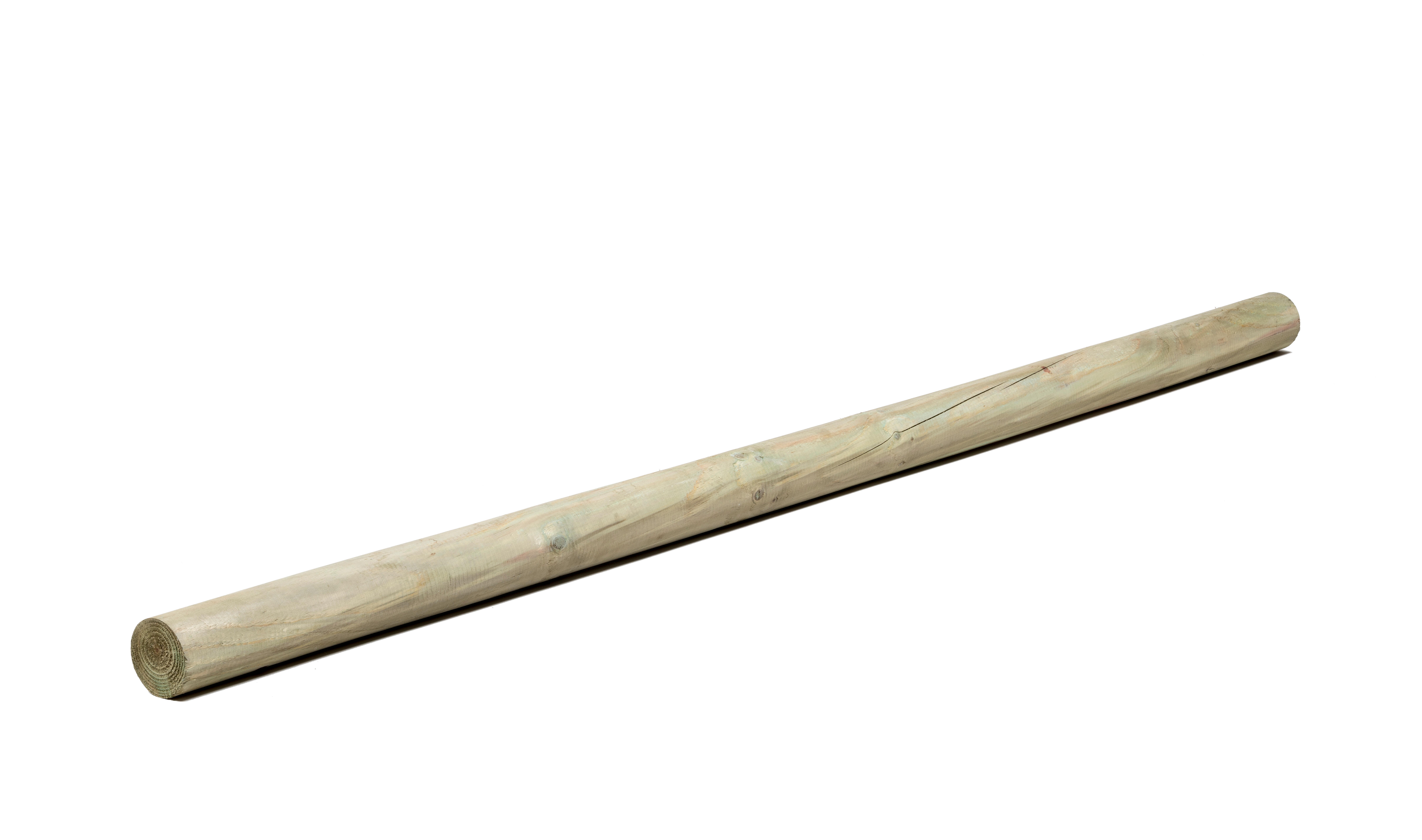 Poste de madera maciza verde de 8 x 200 cm | Leroy Merlin
