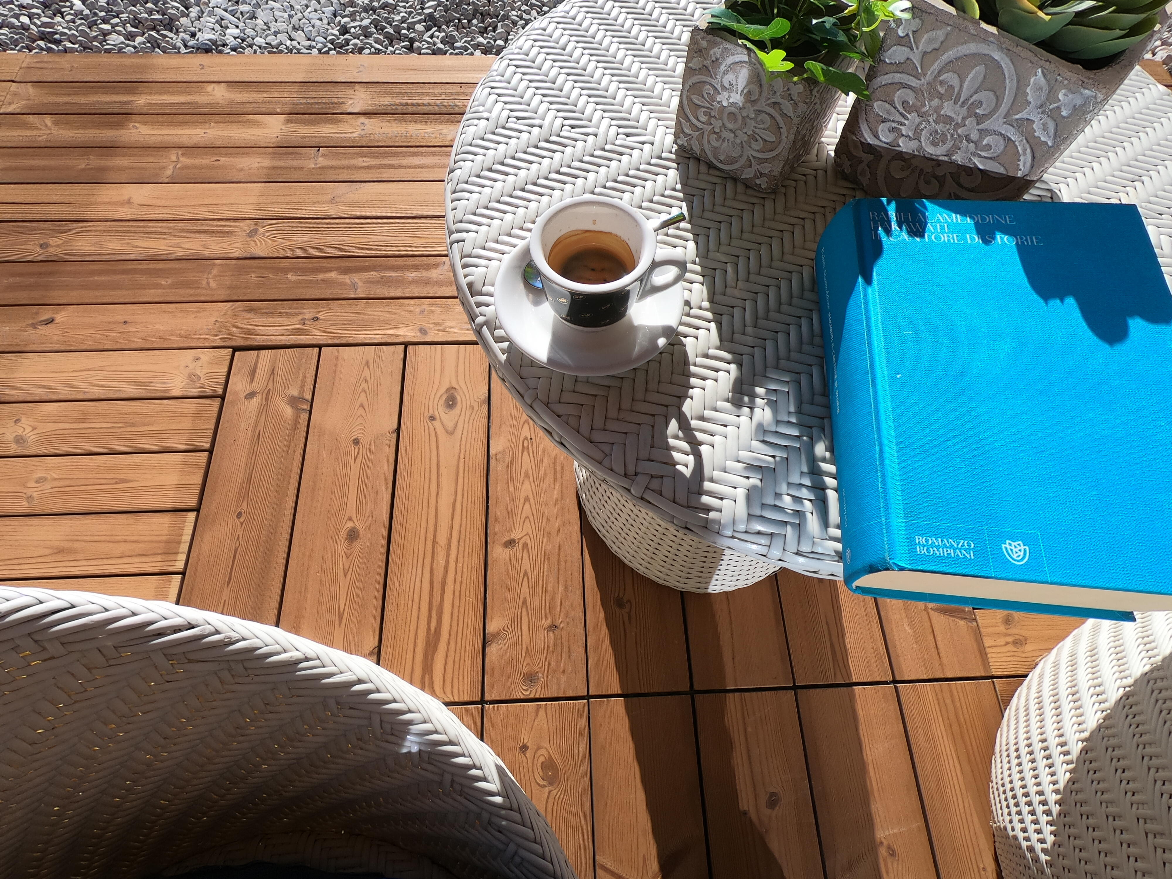 Piastrella a incastro in legno Thermowood pino naturale L 60 x L 60 cm ...