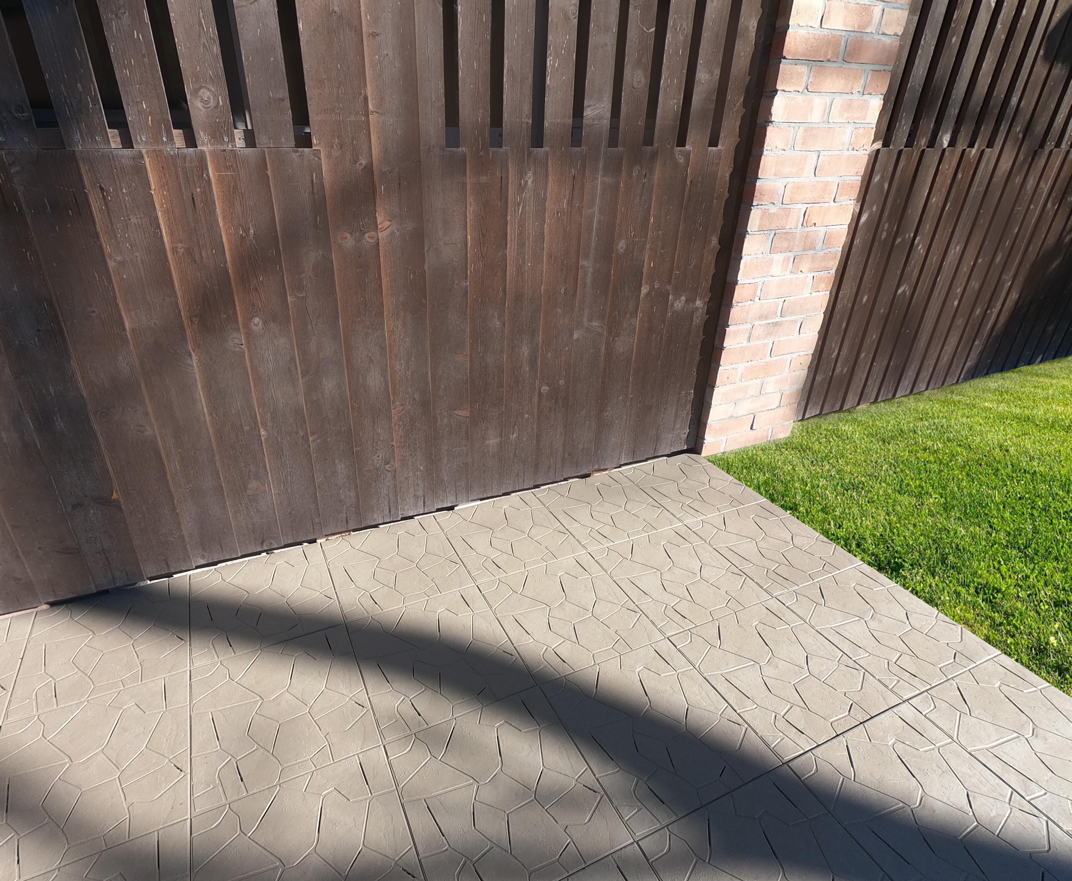 Piastrella a incastro e d'appoggio in pvc Snaptile marrone chiaro L 38 ...