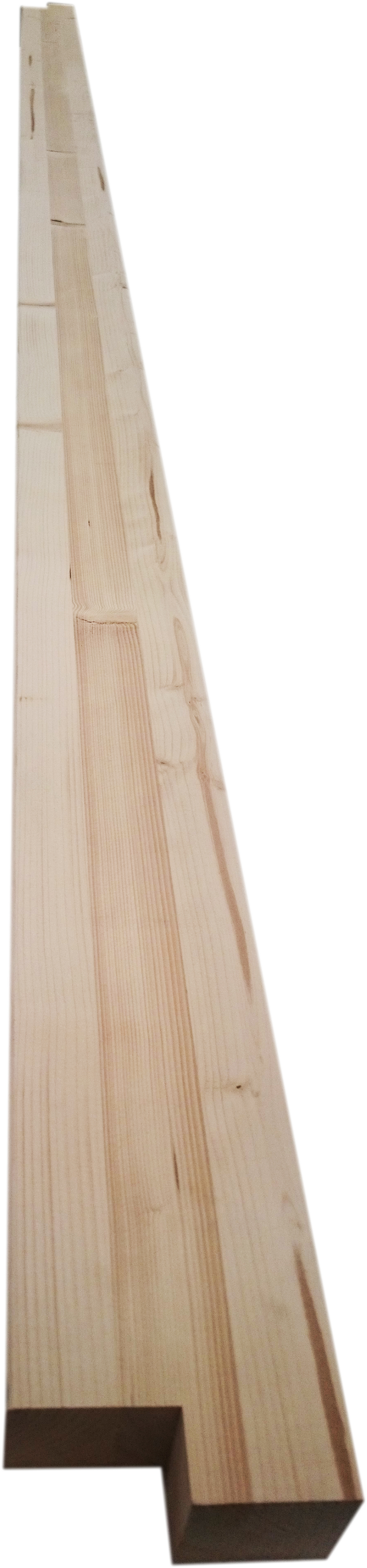 Viga laminada en madera de abeto 6 x 400 x 12 cm mecanizada | Leroy Merlin