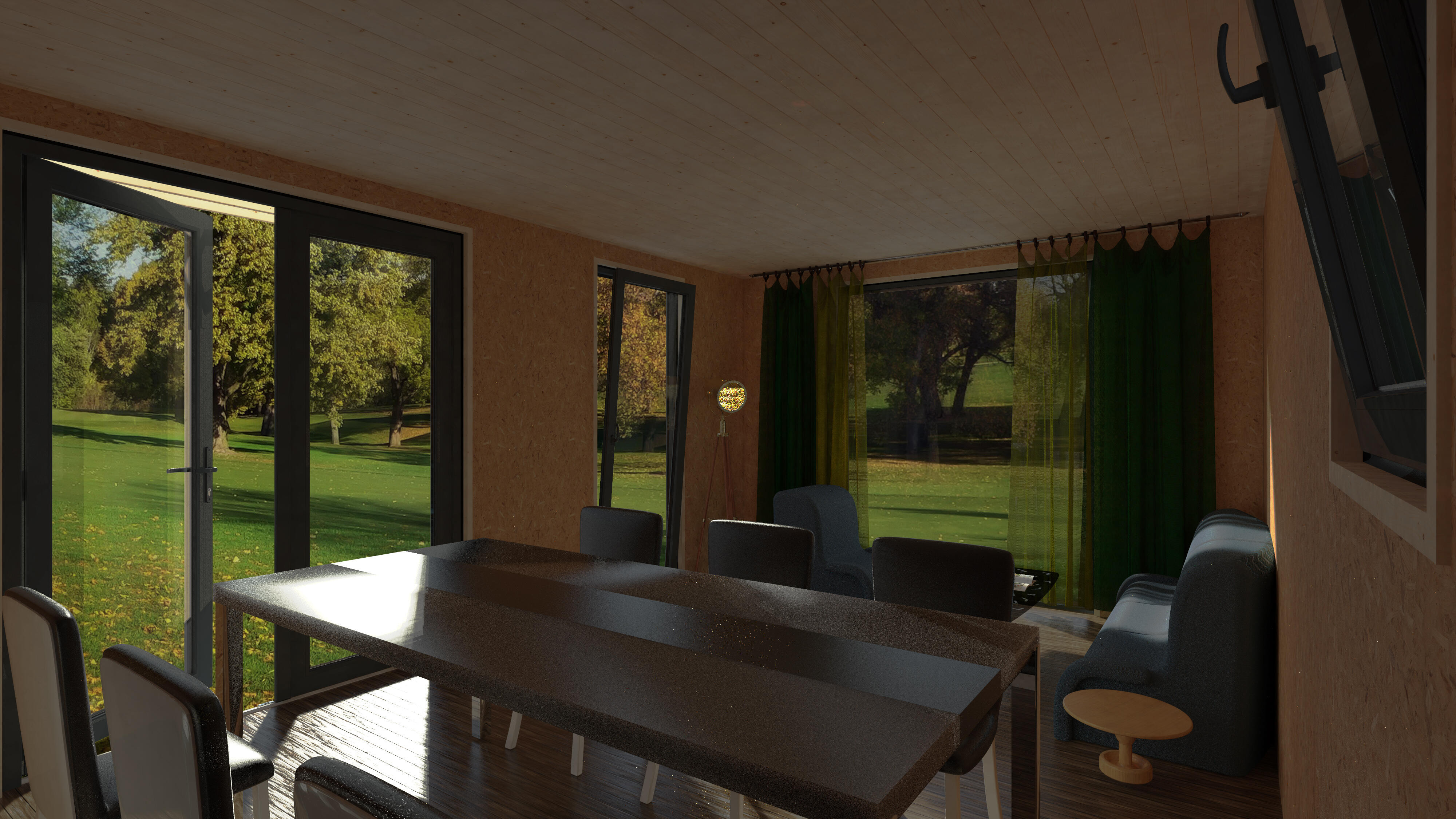 Caseta de madera Studio Como de 537.4x257x364.1 cm y 19.57 m2 | Leroy Merlin