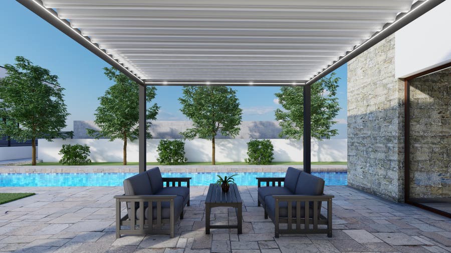 ¿Qué formas hay de techar una pérgola? | Leroy Merlin