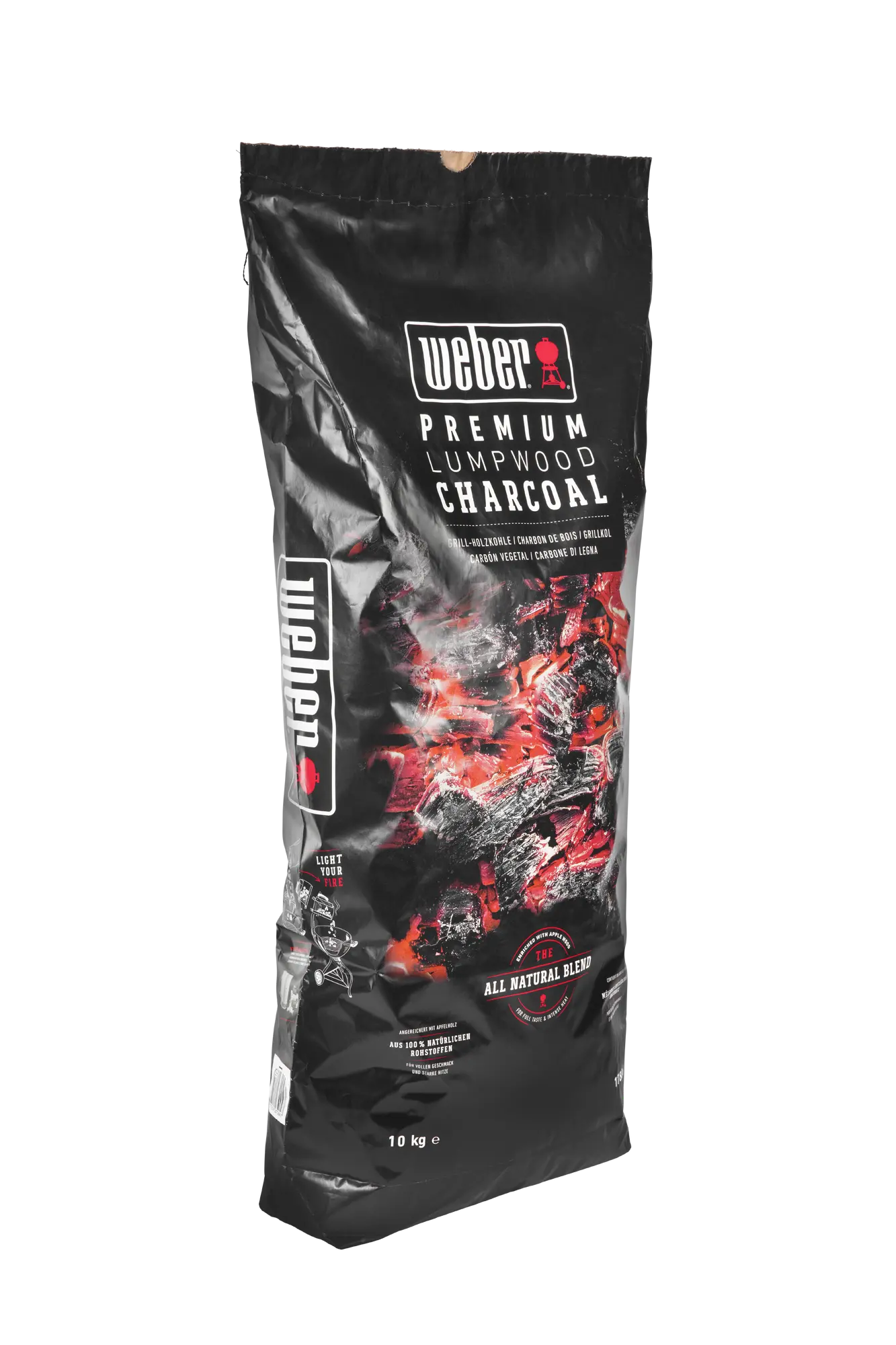 Carbón vegetal 10 kg Weber | Leroy Merlin