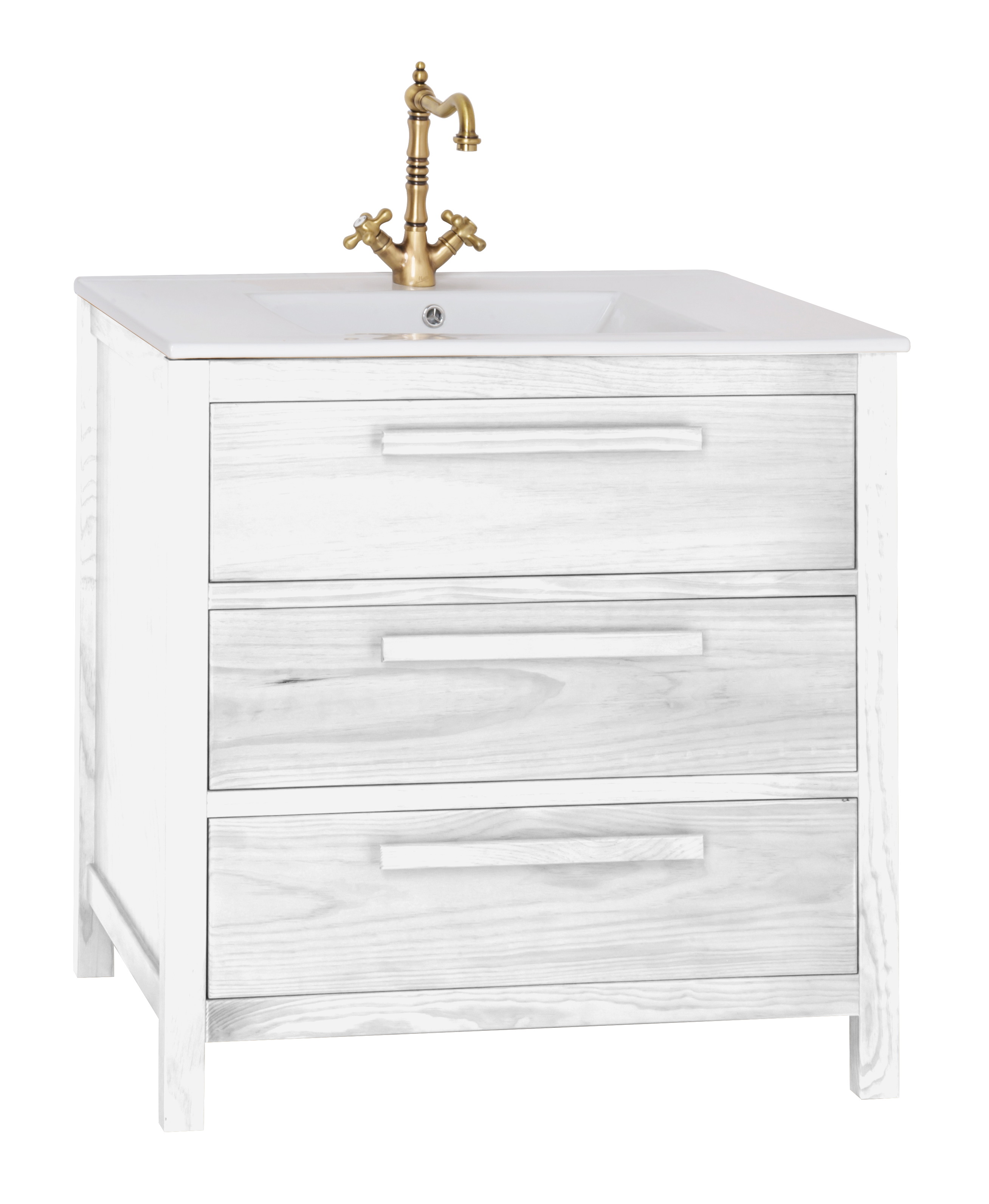 Mueble de baño con lavabo Amazonia blanco 60x45 cm | Leroy Merlin