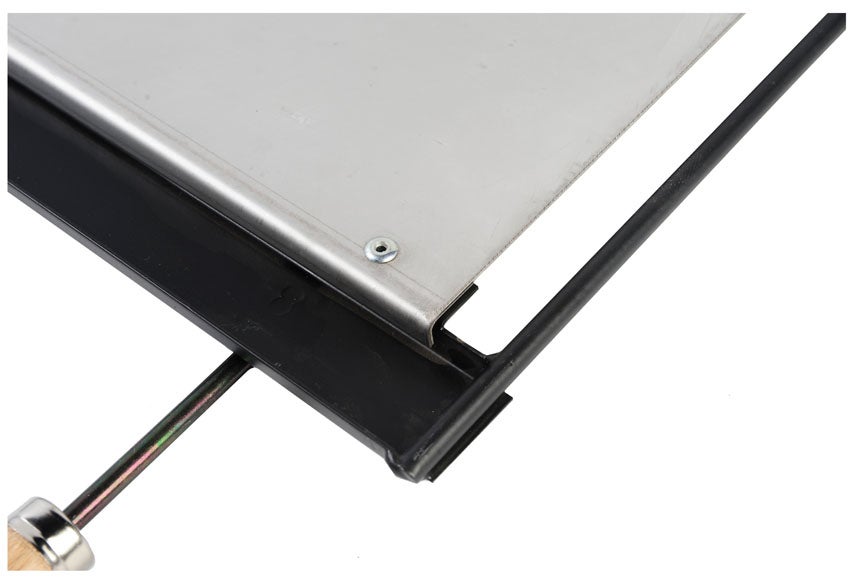 Plancha para barbacoa de acero inoxidable 41x2.7x54 cm | Leroy Merlin