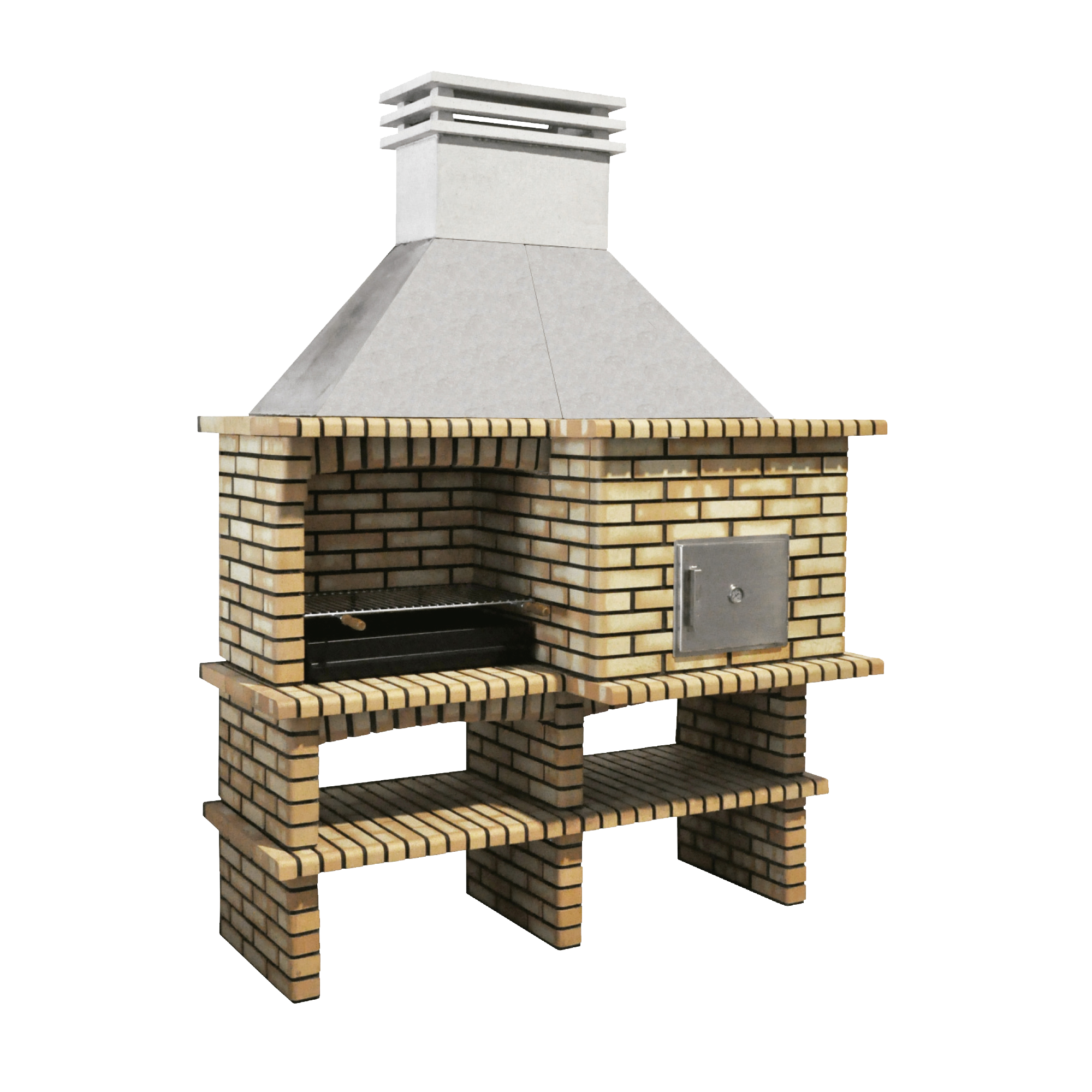 Cocina exterior bbq+Horno len luxor royal | Leroy Merlin