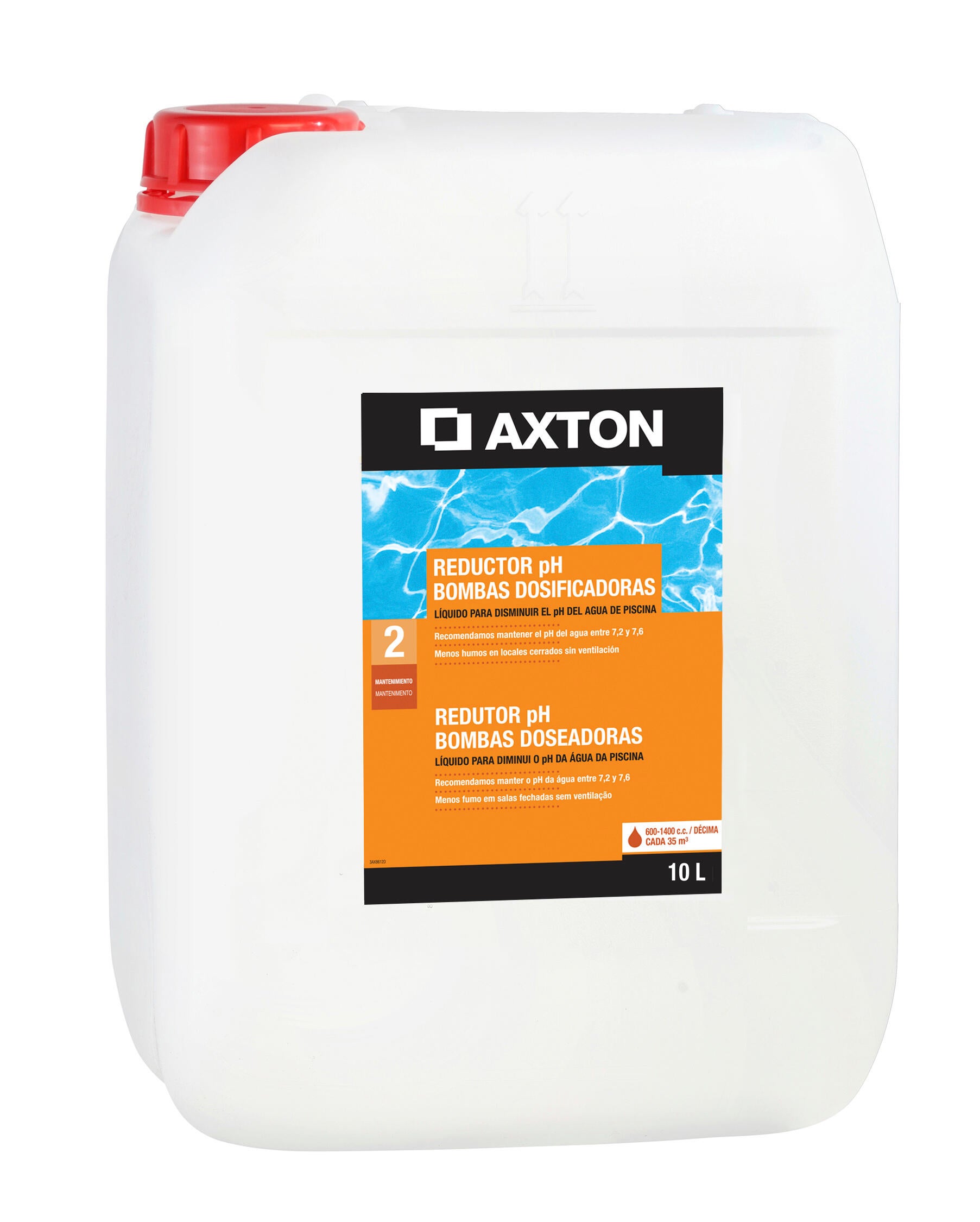 Reductor de pH AXTON para bombas dosificadoras 10 litros | Leroy Merlin