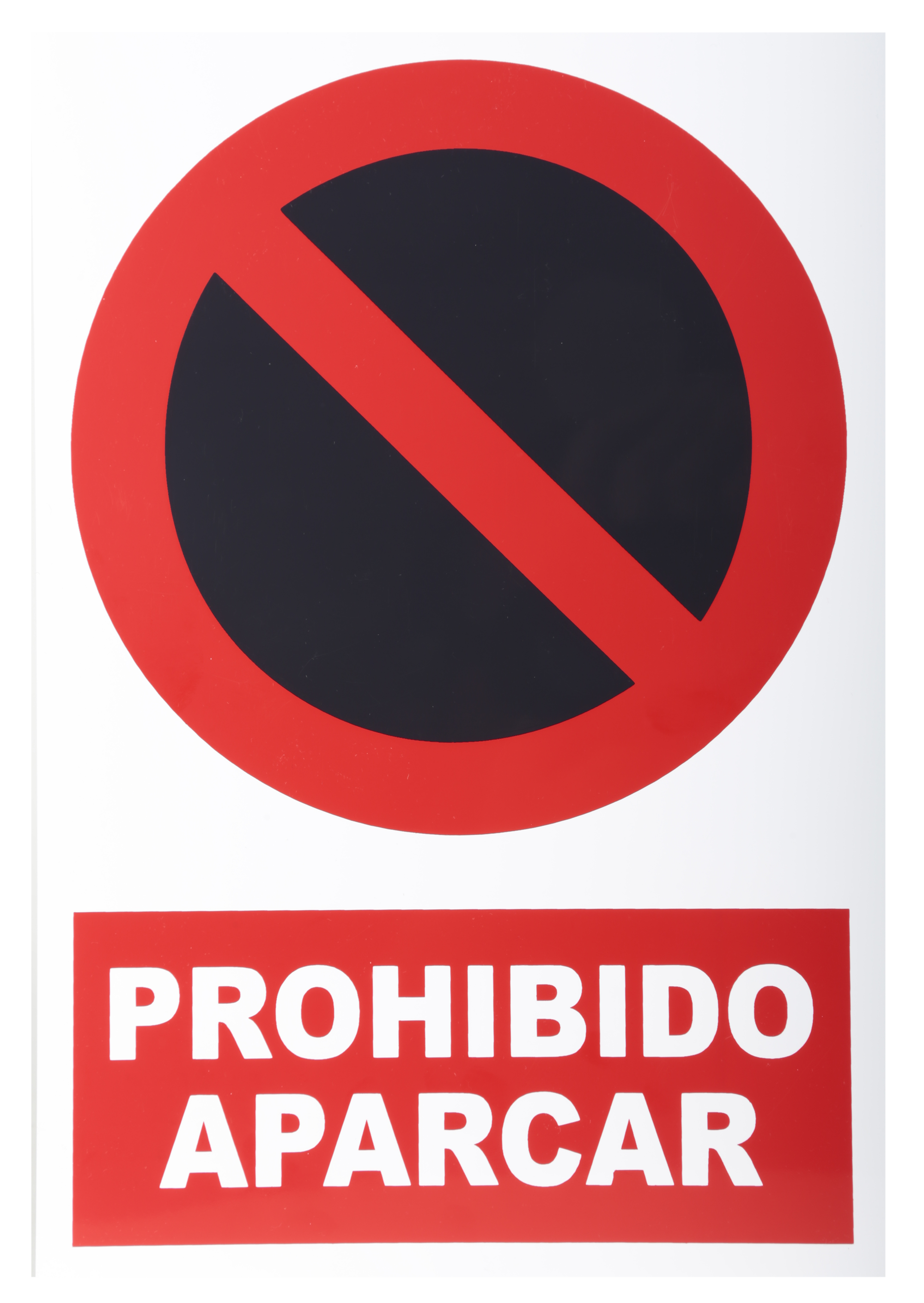 Cartel Prohibido Aparcar 34X23Cm | Leroy Merlin