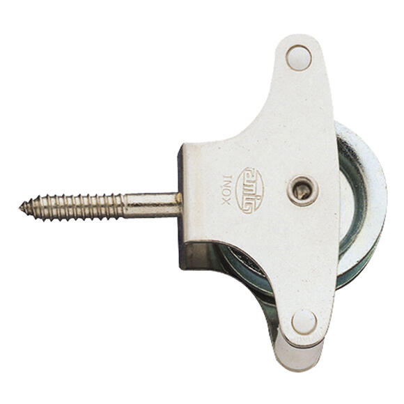 2 polea en acero inoxidable para cuerda de mm de ø y hasta 15 kg ...