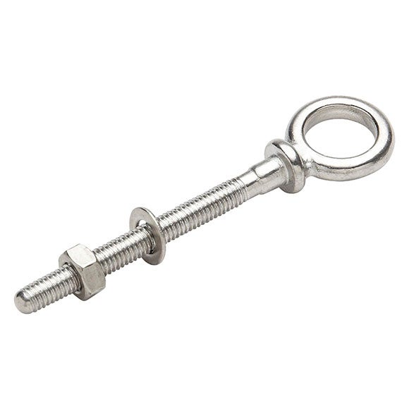 Anilla / cáncamo de acero inoxidable de 60 mm de longitud | Leroy Merlin