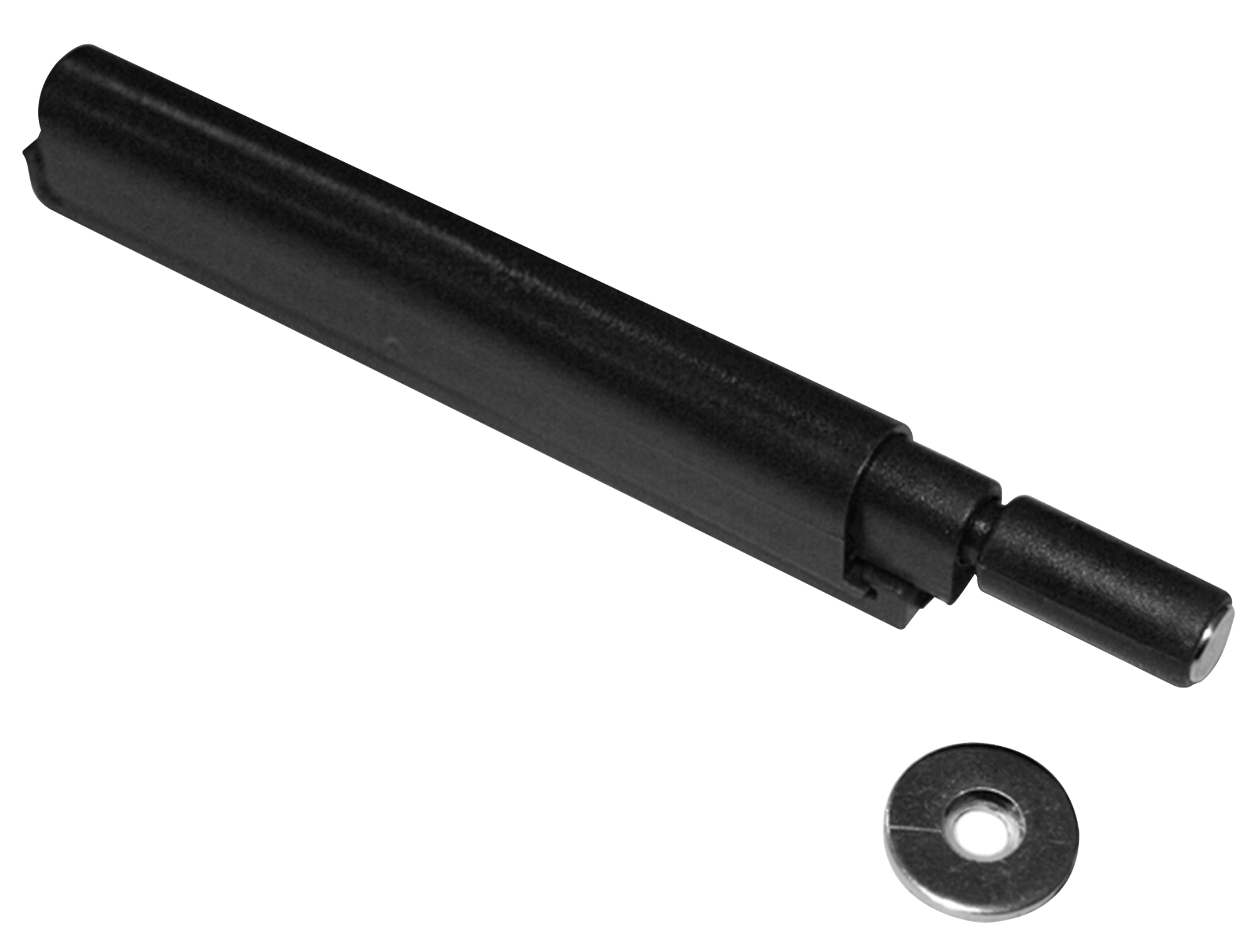 2 muelle expulsor de mecanismo oculto en pvc de 8x90 mm | Leroy Merlin