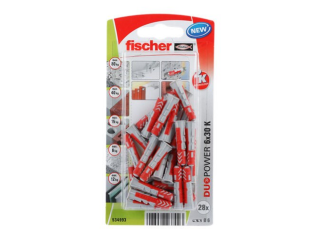 Tacos Fischer para cualquier tipo de pared | Leroy Merlin