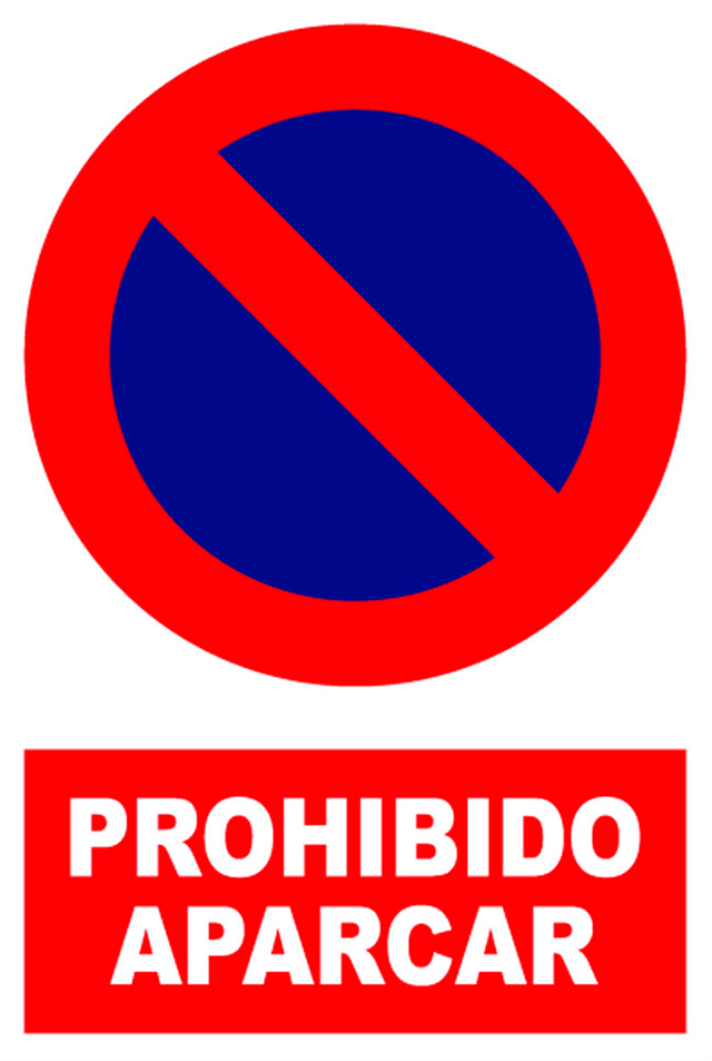 Señal de prohibido aparcar: compra online | Leroy Merlin