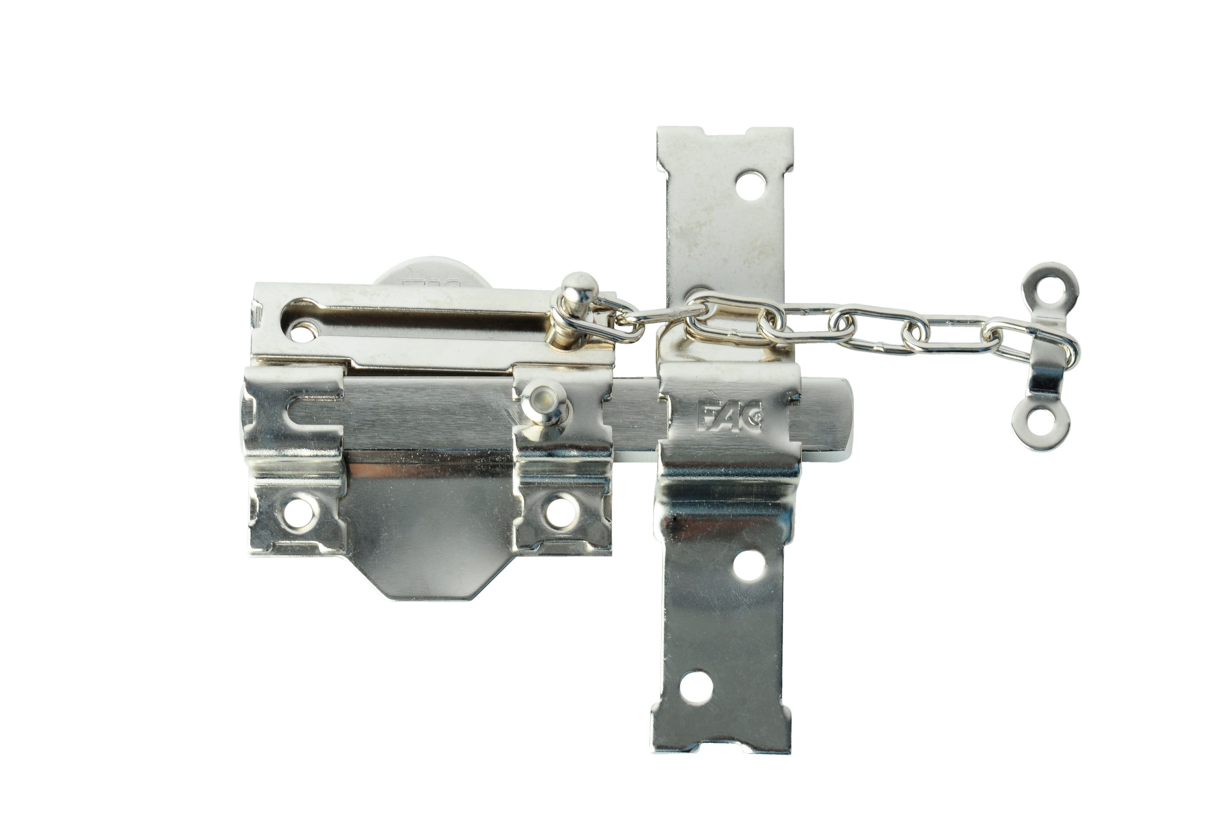 Pestillo de puerta FAC en acero niquelado | Leroy Merlin