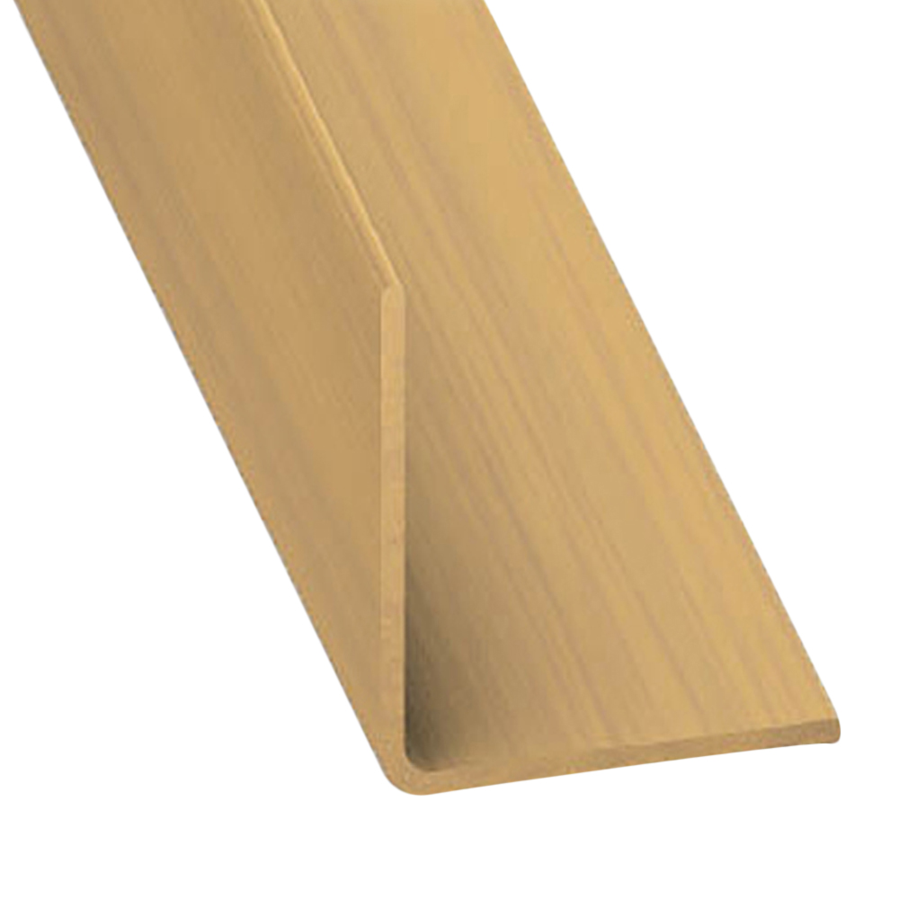 Perfil forma ángulo de pvc , Alt.1 x An.1 x L.200 cm | Leroy Merlin