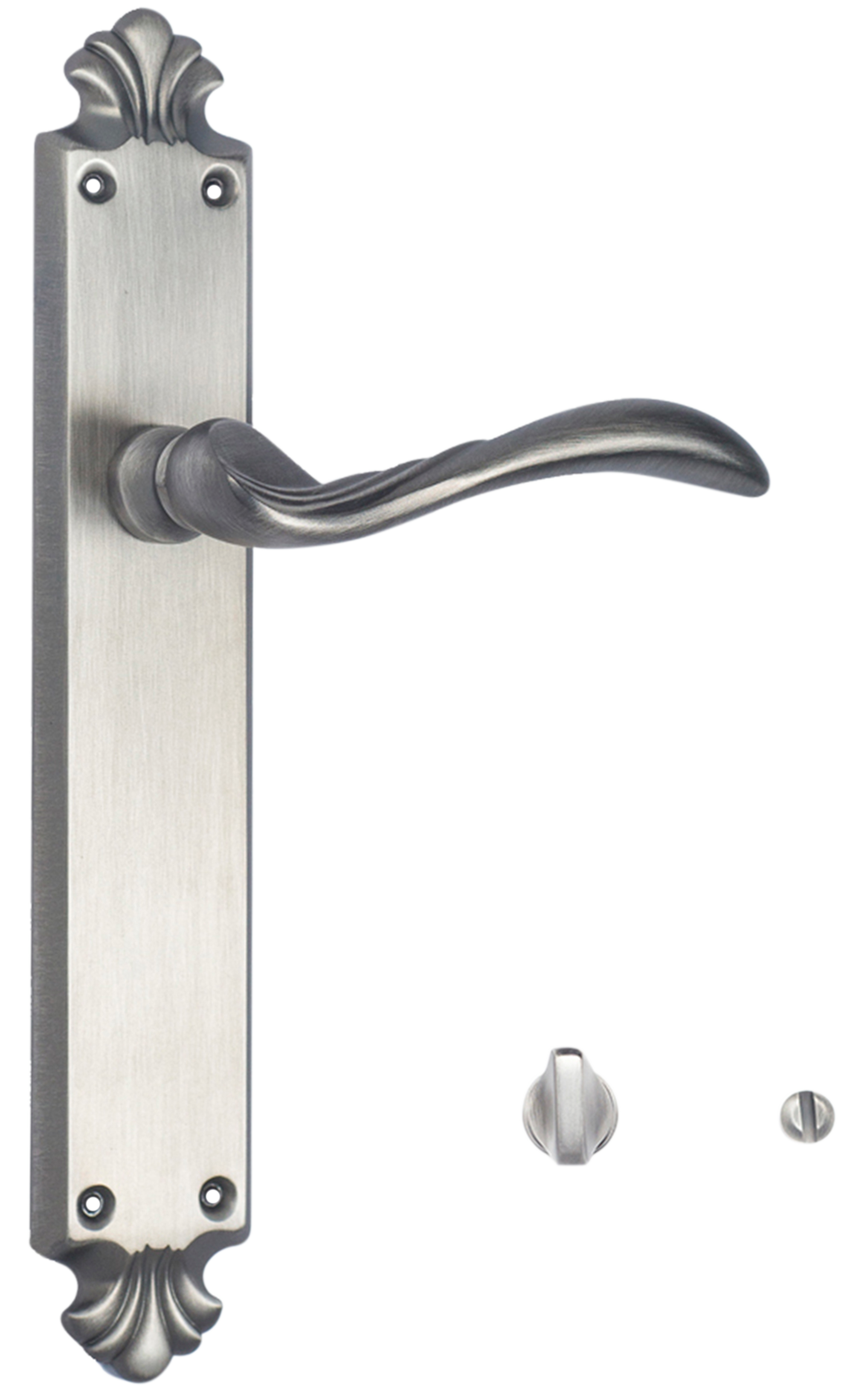 Manilla con placaManilla de placa para puerta Prisma Clásica de latón ...