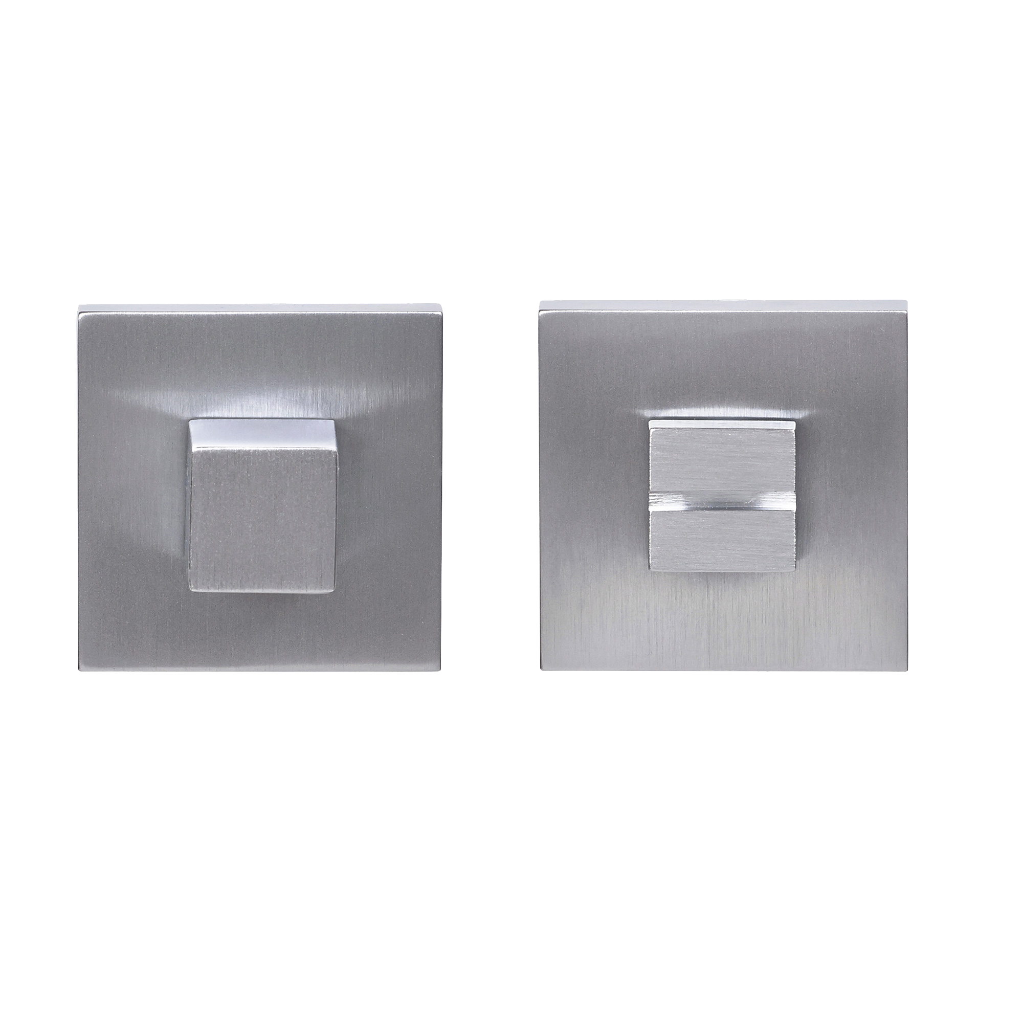 Condena de puerta de Zamak cromado satinado | Leroy Merlin